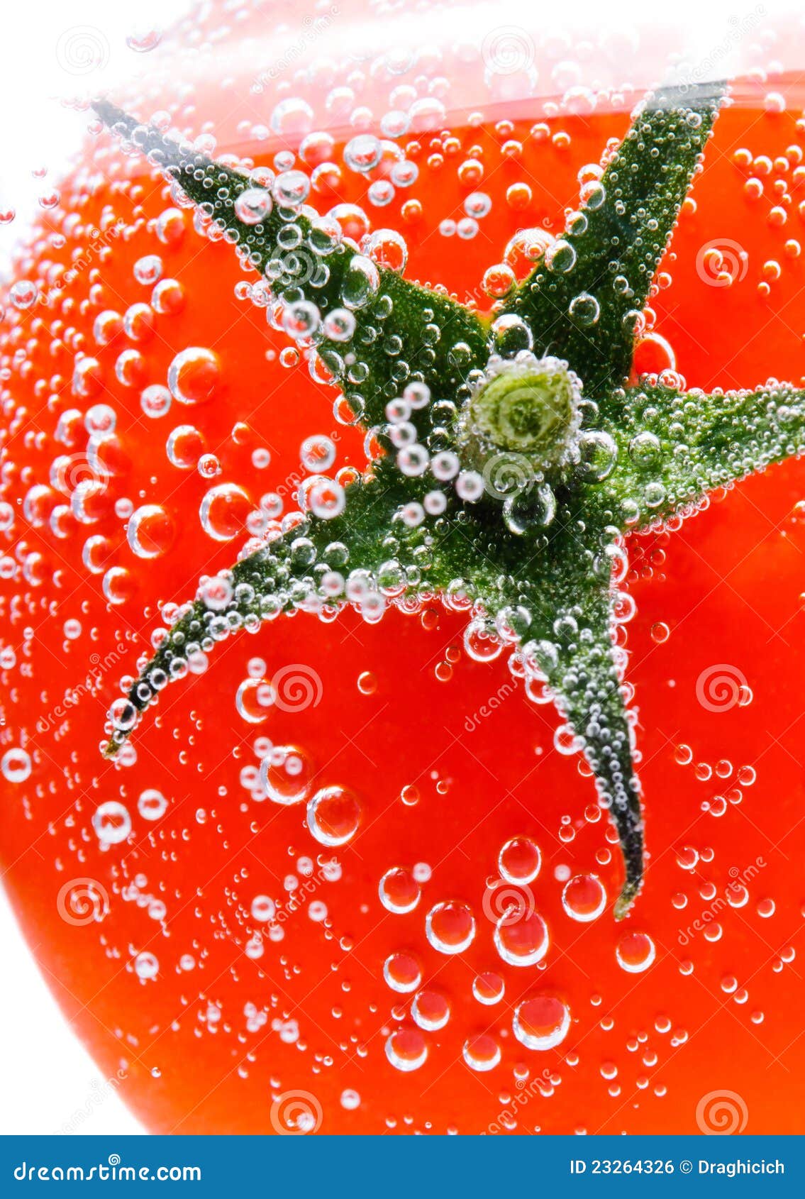Tomato in water stock photo. Image of abstract, detail - 23264326