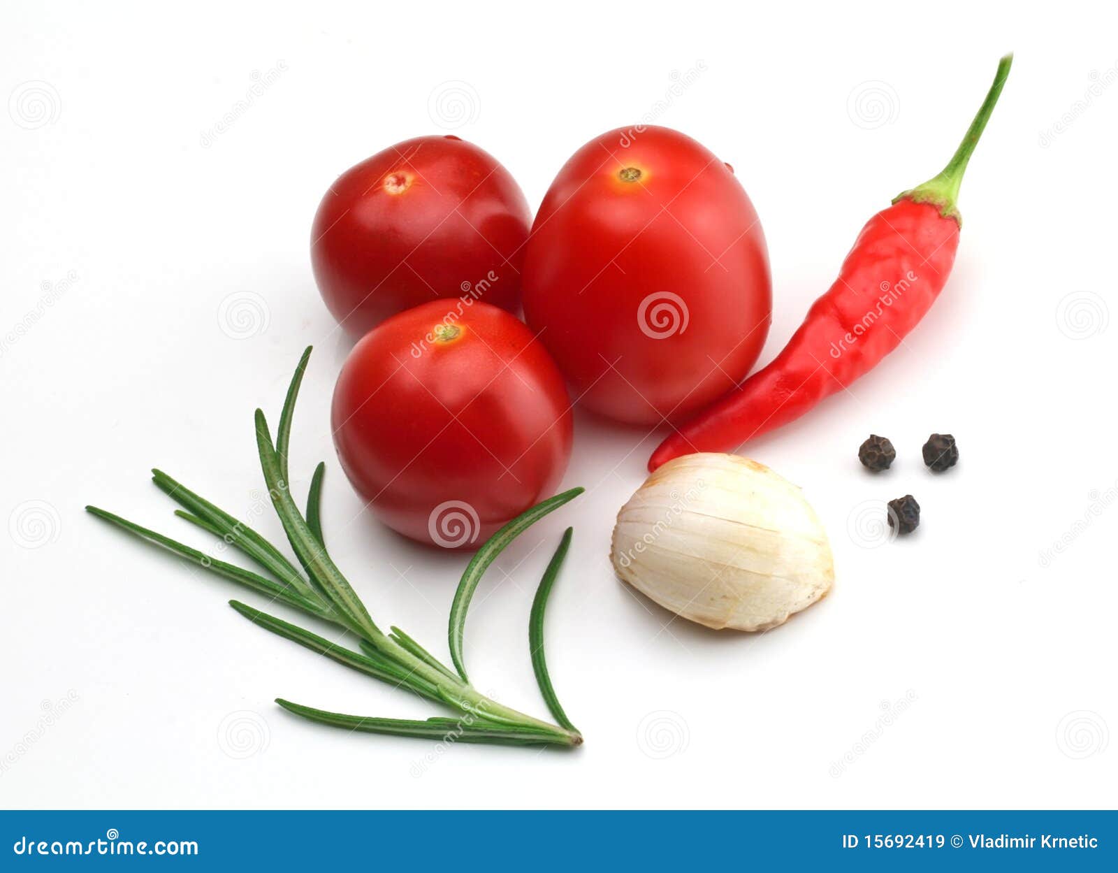 Tomatoe`s and spice`s stock image. Image of health, green - 15692419