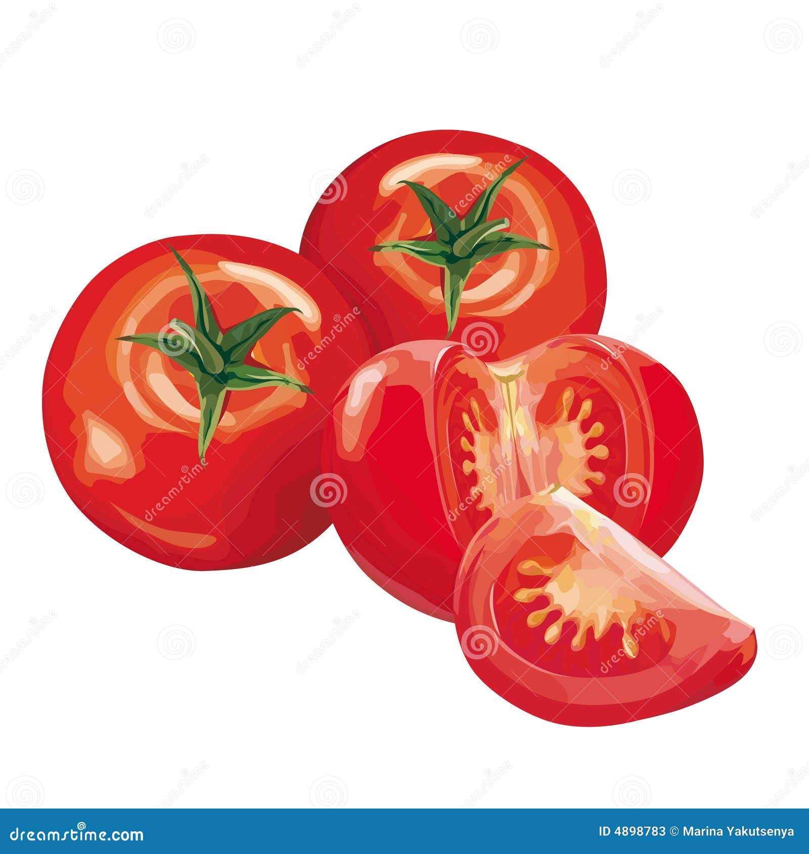 Tomatoes Cartoons, Illustrations & Vector Stock Images - 288094 ...
