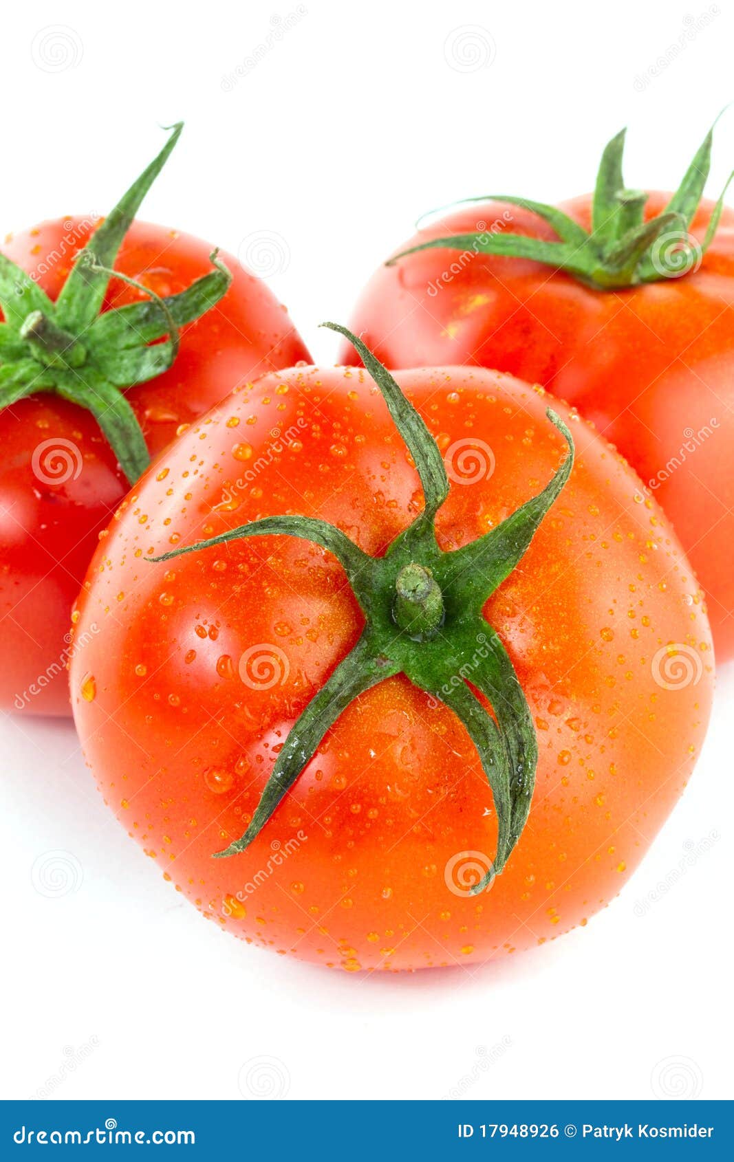 Tomatoes close up stock photo. Image of drop, kitchen - 17948926