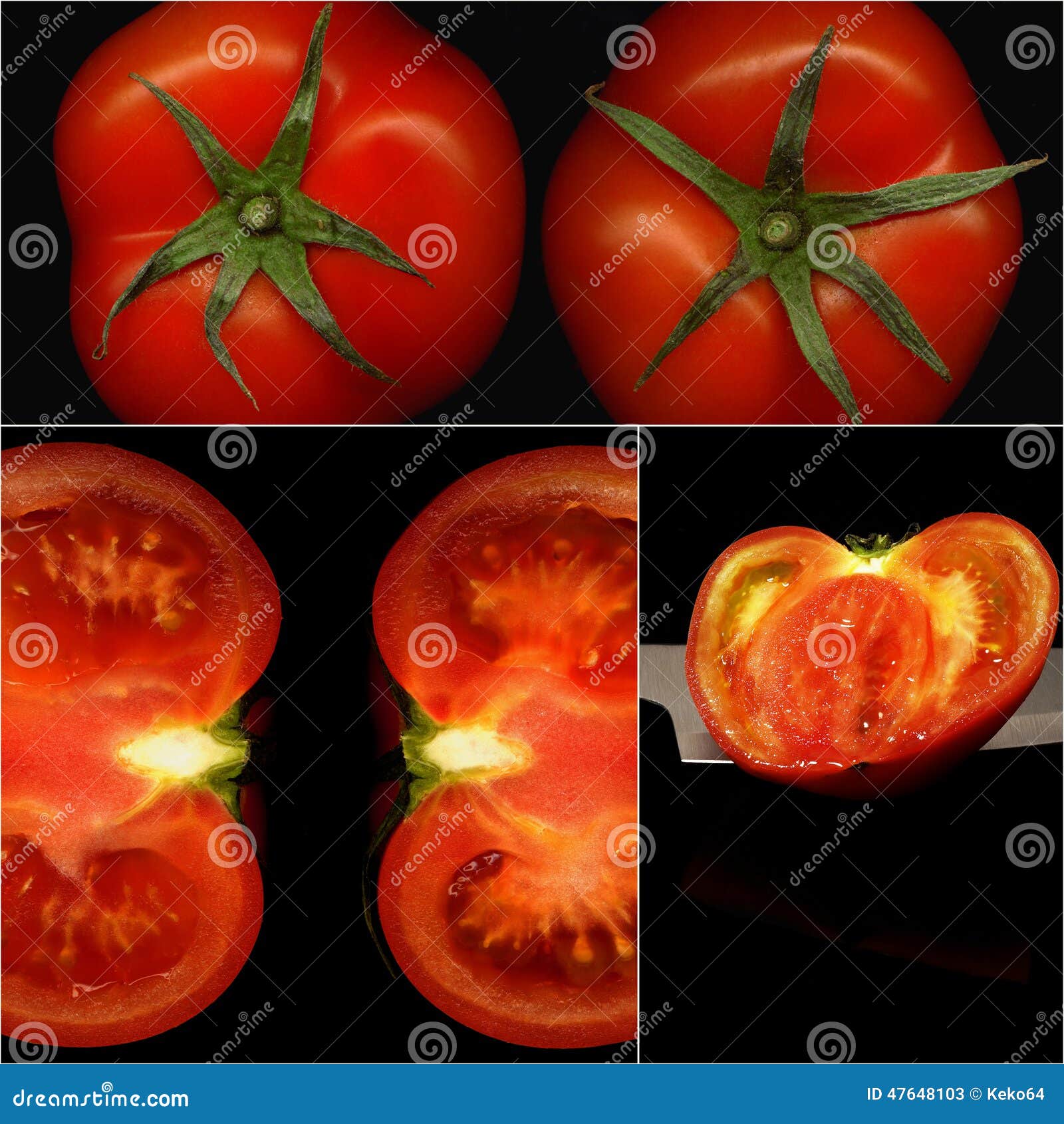 Tomatoes collage stock image. Image of natural, nutrition - 47648103