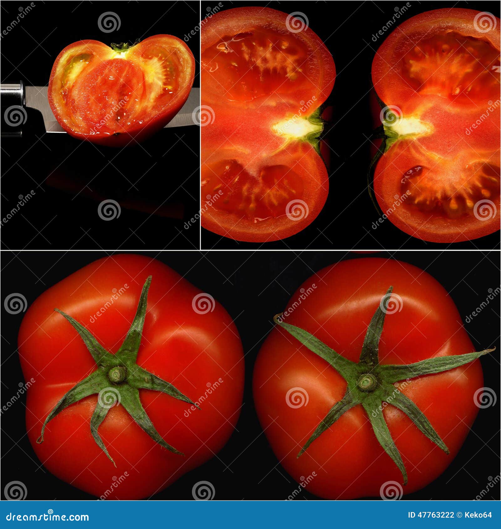 Tomatoes collage stock photo. Image of organic, diet - 47763222