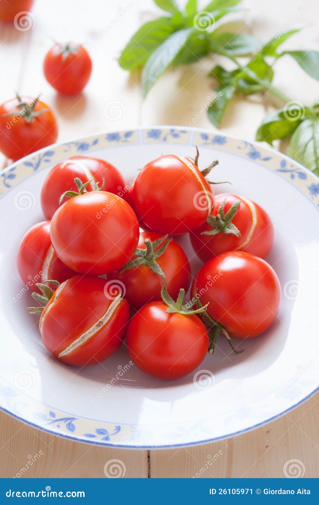 Tomatoes dish stock image. Image of cultivated, product - 26105971