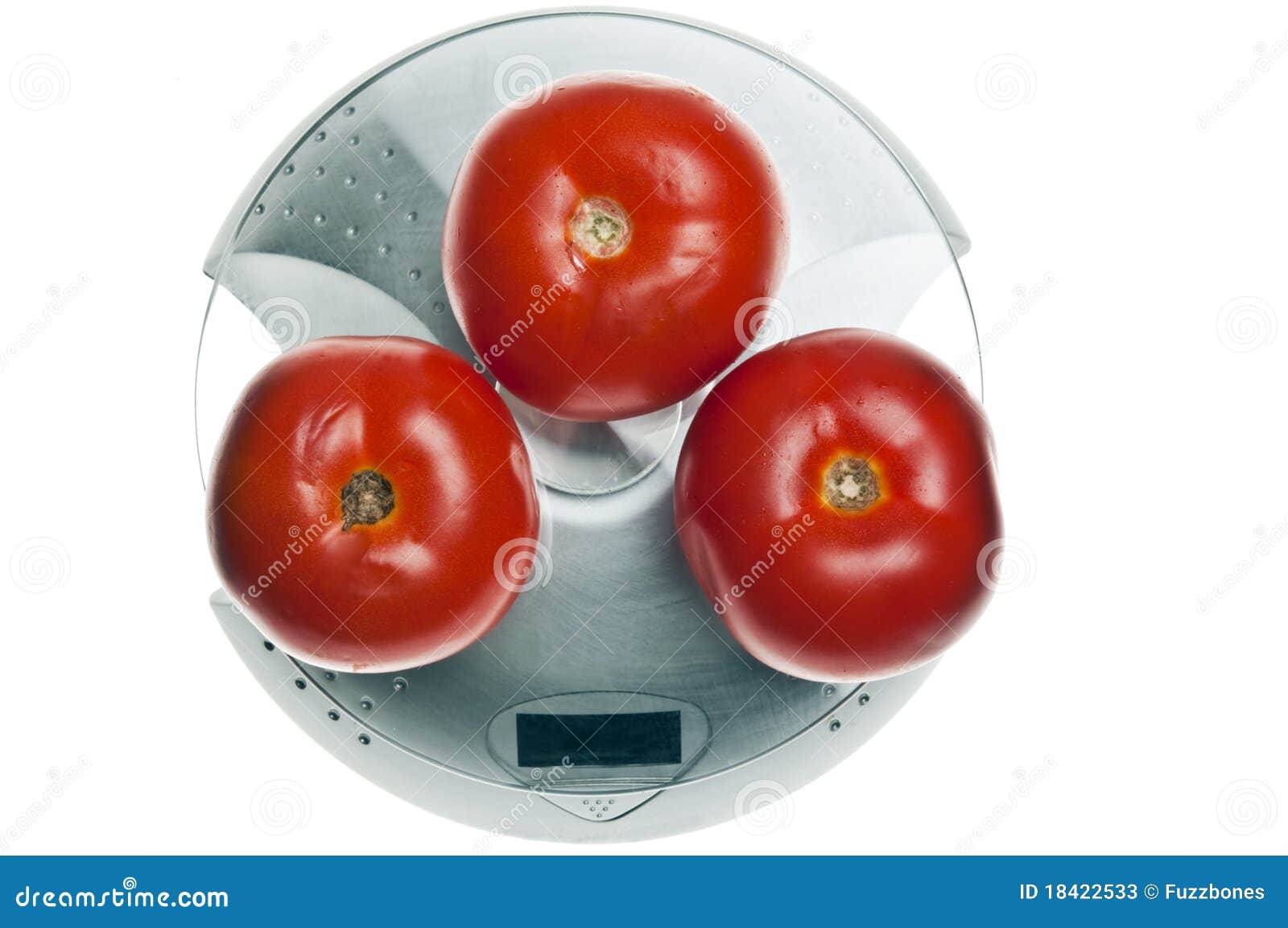 Tomatoes on food scale stock image. Image of glycemic - 18422533