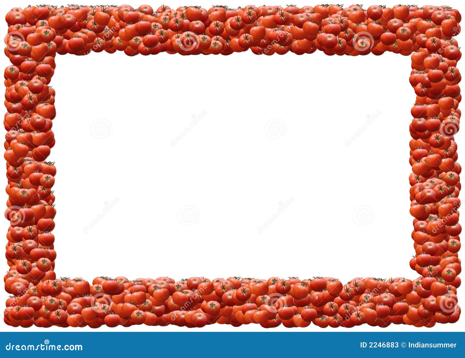 Tomatoes Frame stock illustration. Illustration of concept - 2246883
