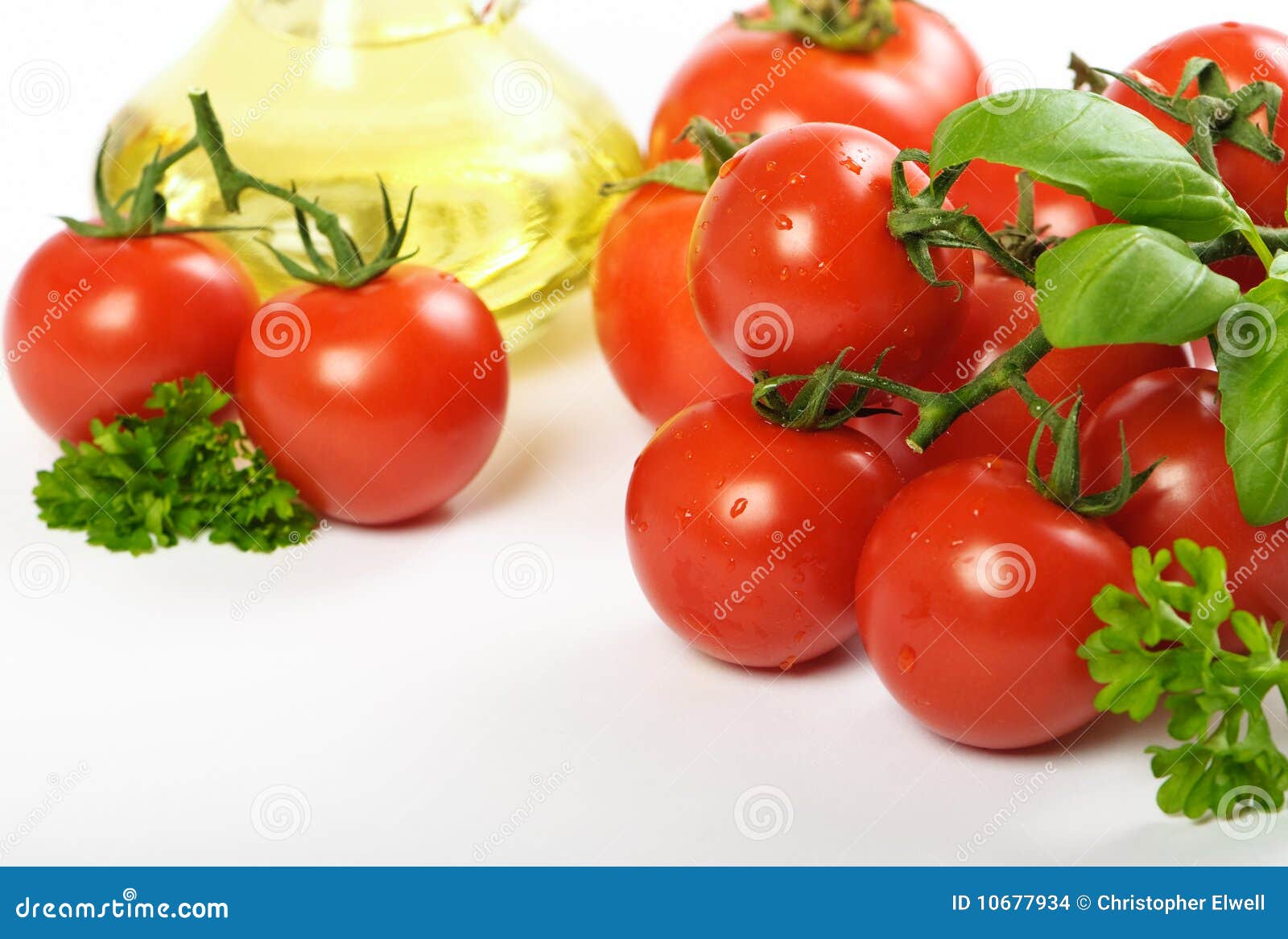 Tomatoes & Olive Oil stock photo. Image of tomatoes - 10677934