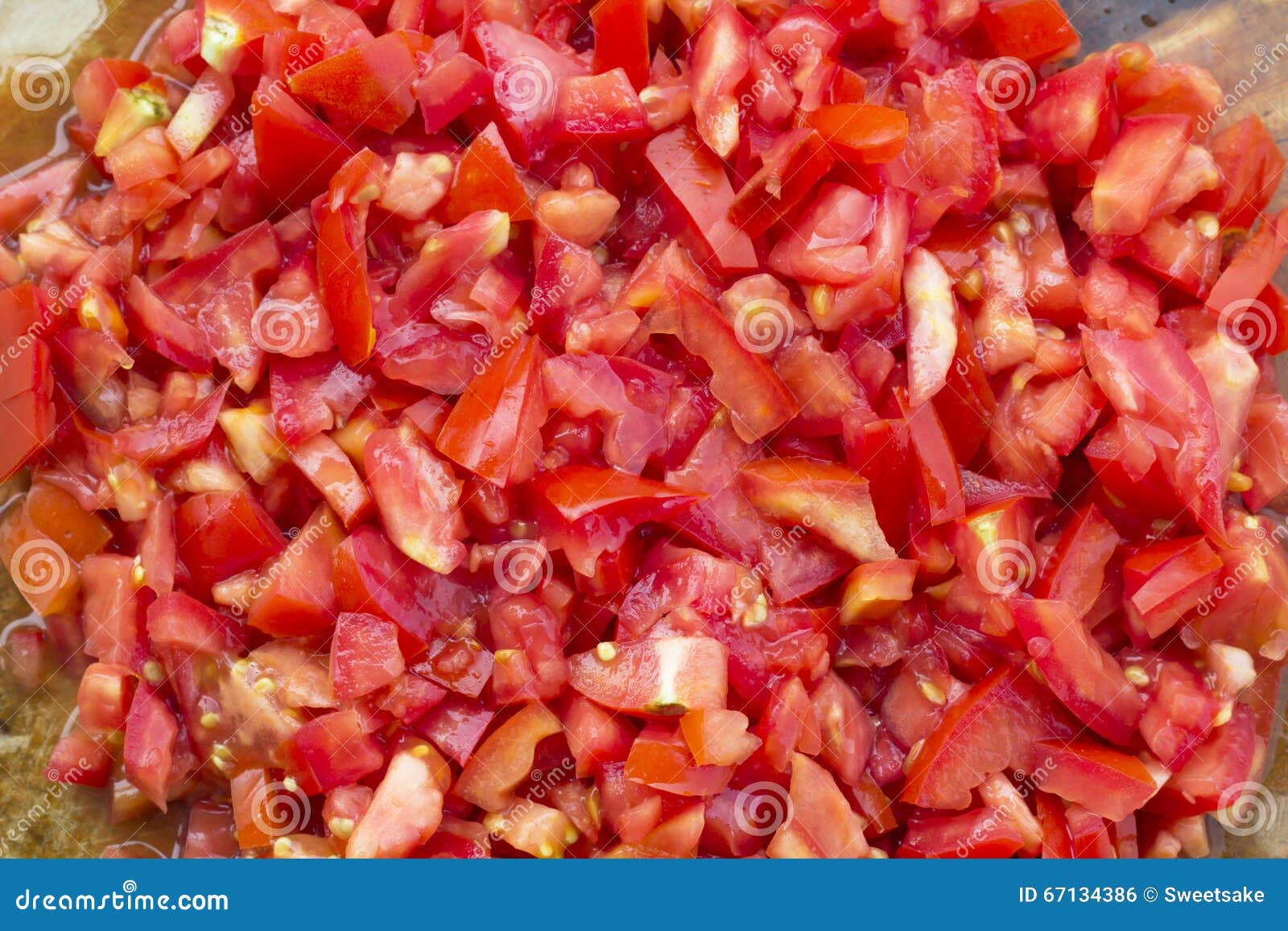 Tomatoes Pieces Texture Pattern Stock Photo - Image of organic, health ...