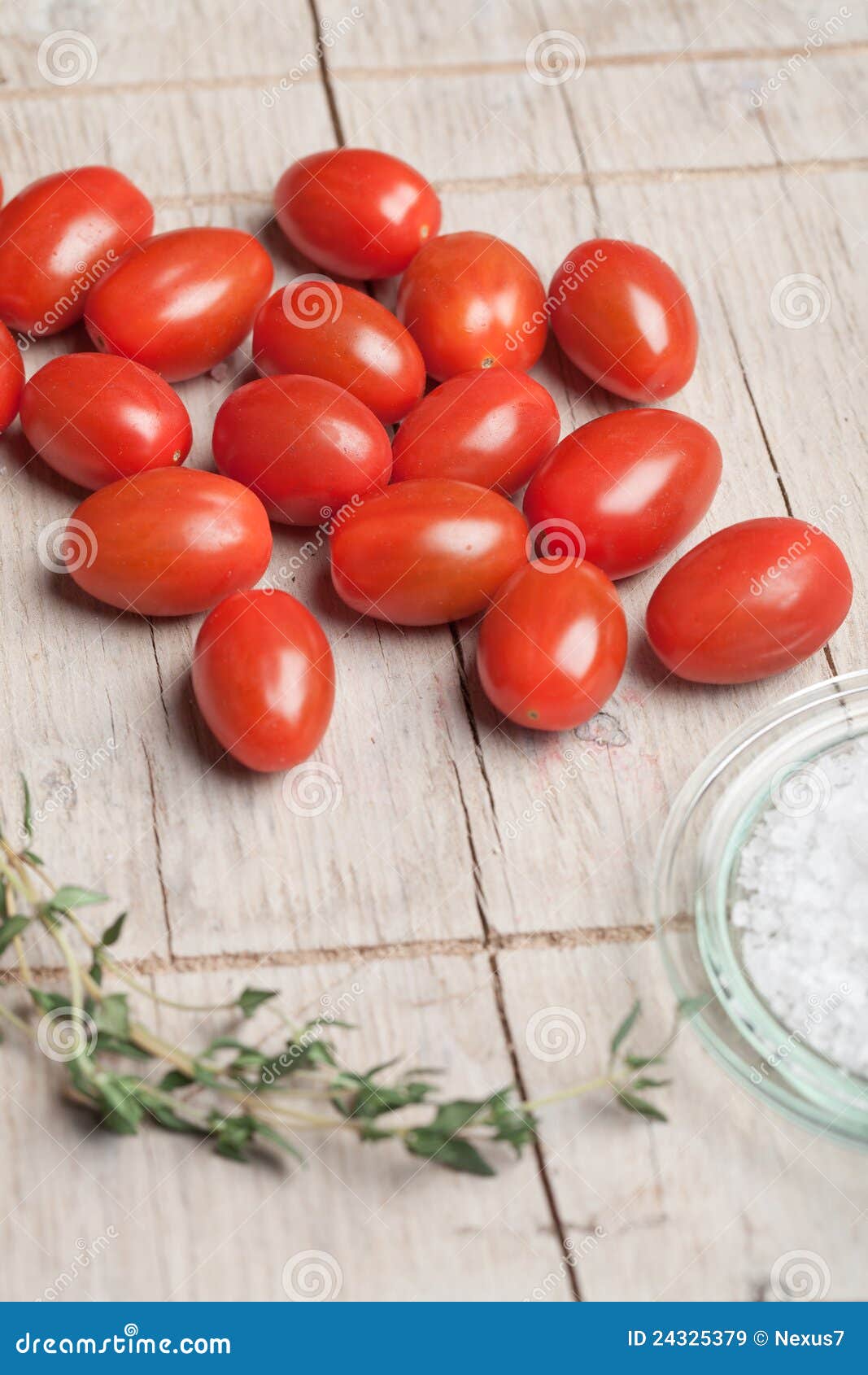 Tomatoes and salt stock image. Image of ripe, organic - 24325379