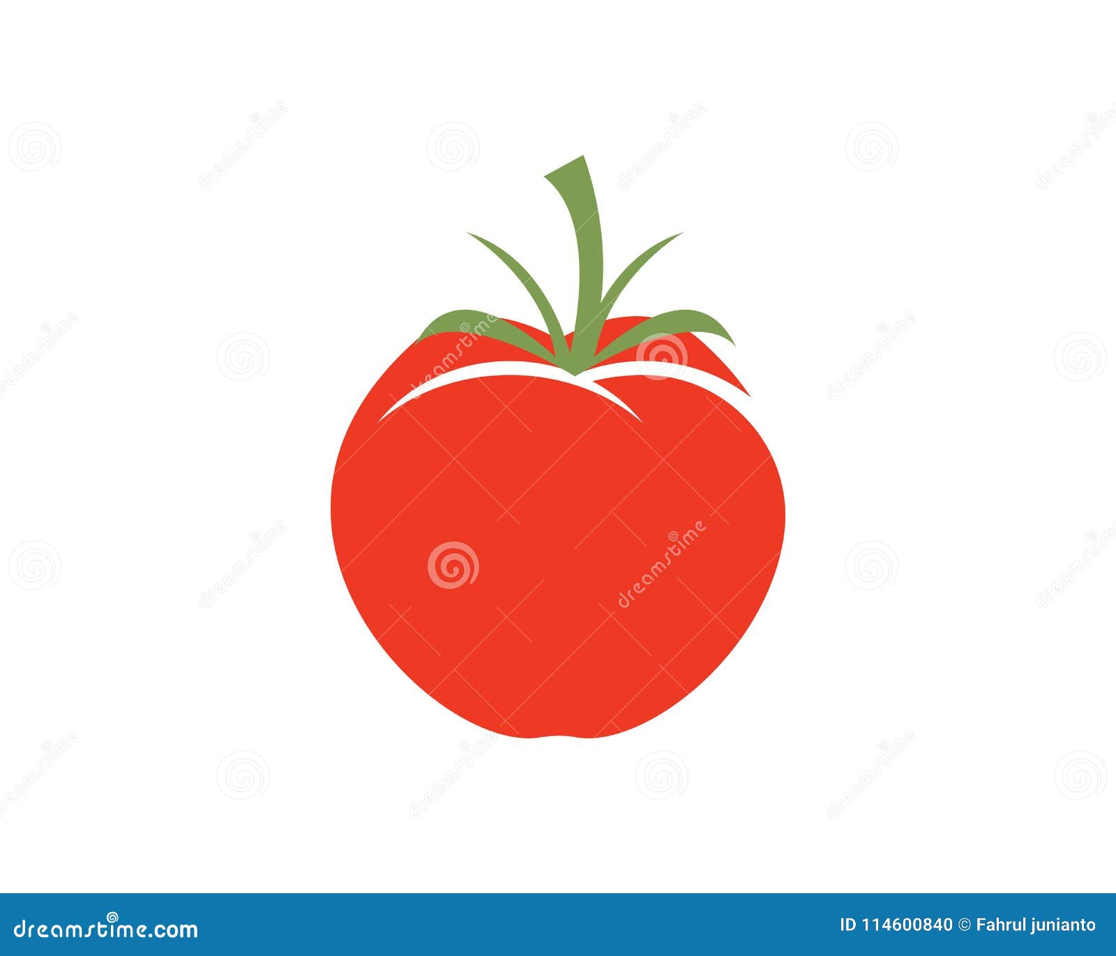 Tomatto Fruit Logo Vector Template Stock Vector - Illustration of ...