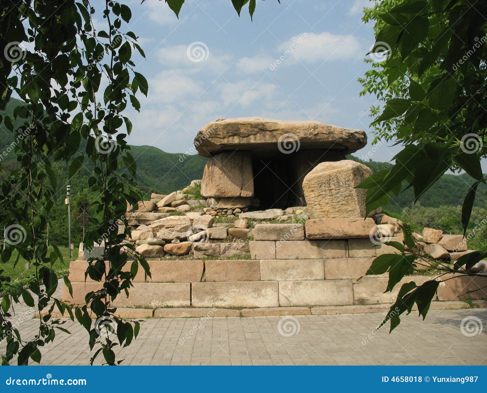 Remnants Of Ancient Roman Fortress The Trajan`s Gate, Bulgaria Royalty ...