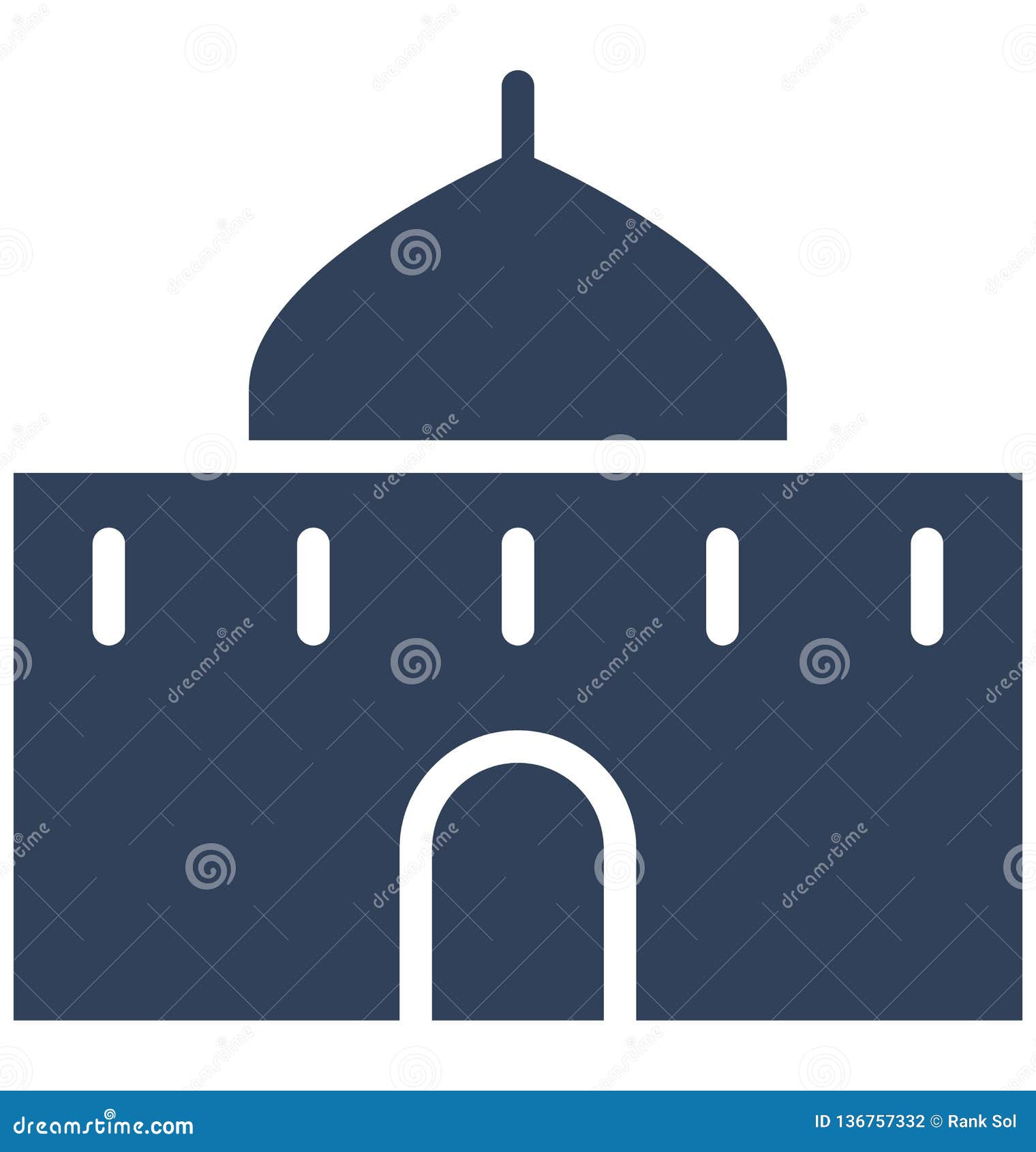 Tomb,Building Isolated Vector Icon Which Can Be Easily Edit or Modified ...