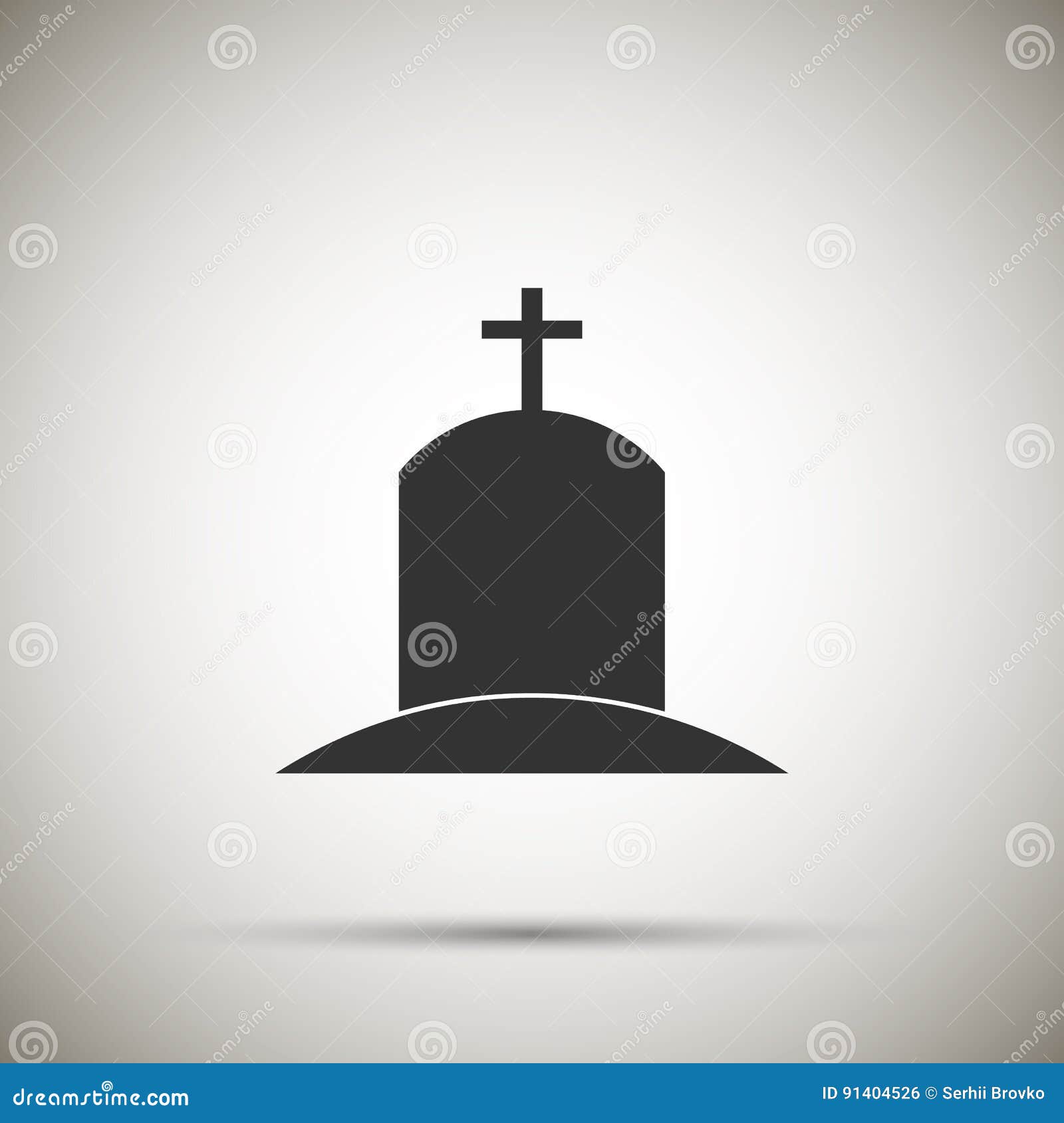 Tomb Icon Vector Isolated On White Background, Tomb Sign ...