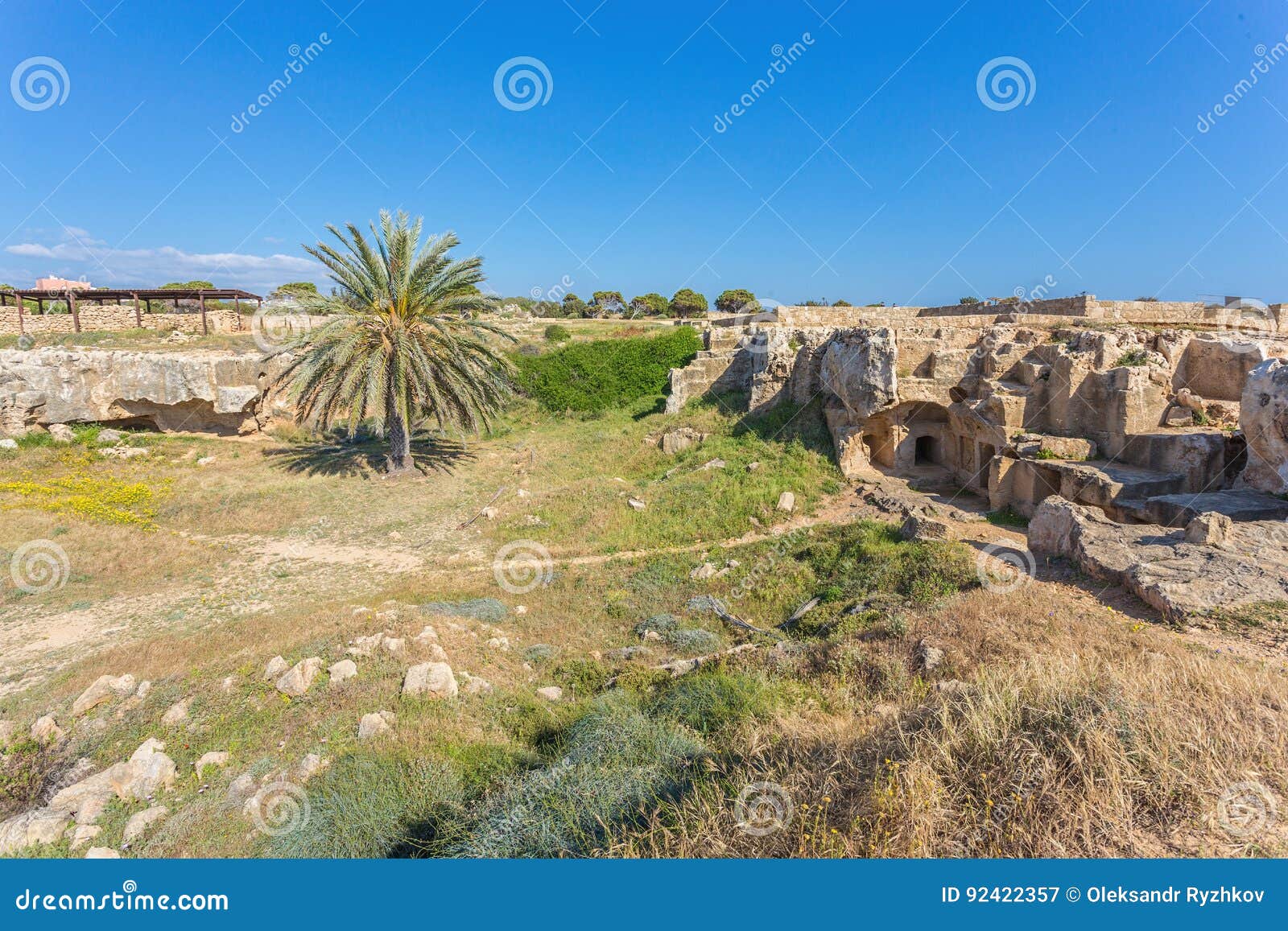 Tomb of the Kings, Paphos, Cyprus Stock Image - Image of historic ...