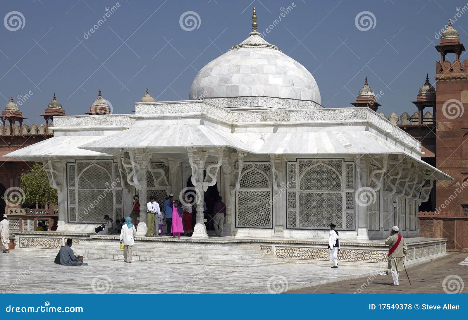 Tomb of Sheikh Salim Chishi - India Editorial Stock Photo - Image of ...