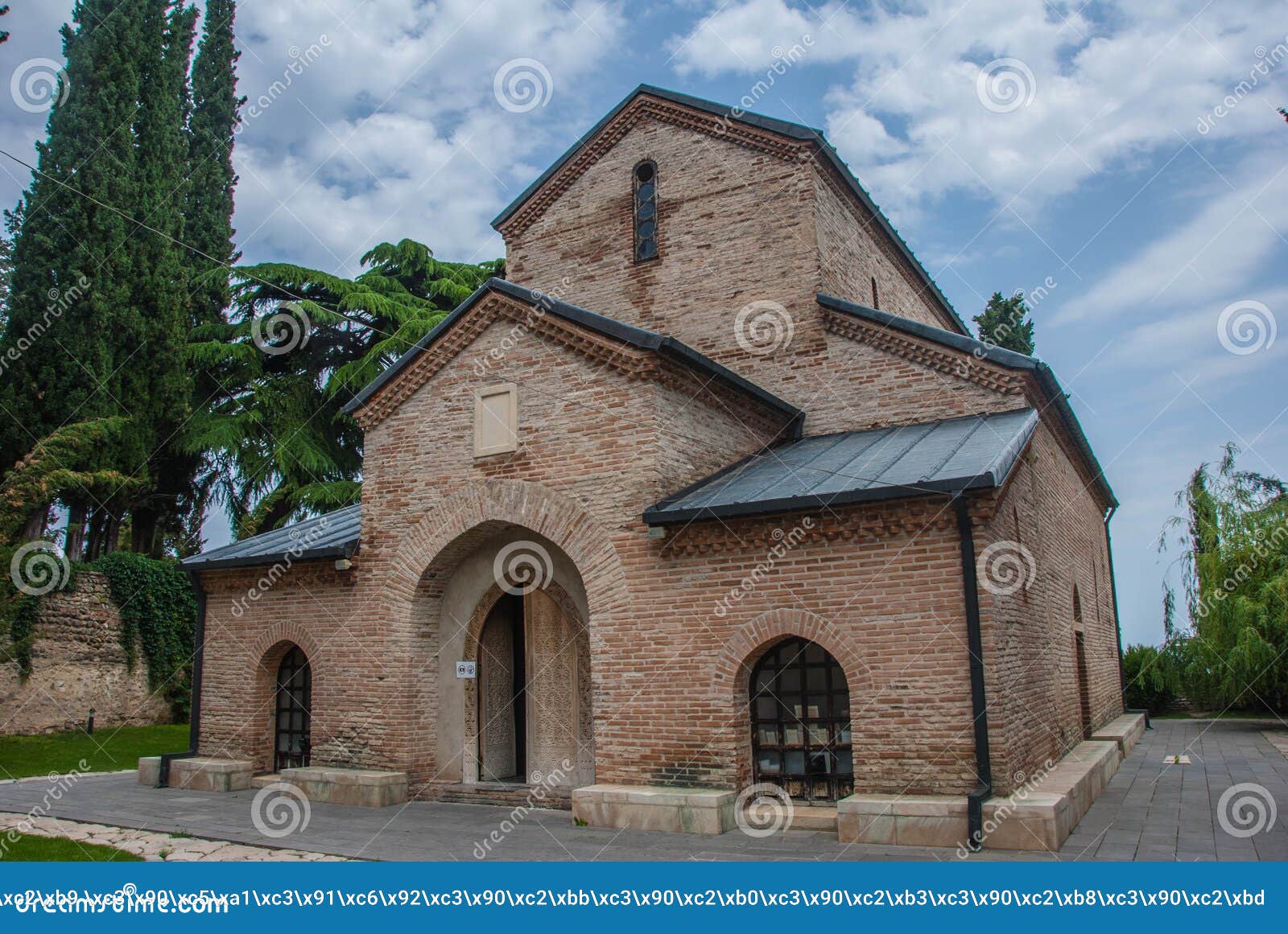 The Tomb of St. Nino - the Convent of Bodbe Stock Photo - Image of ...
