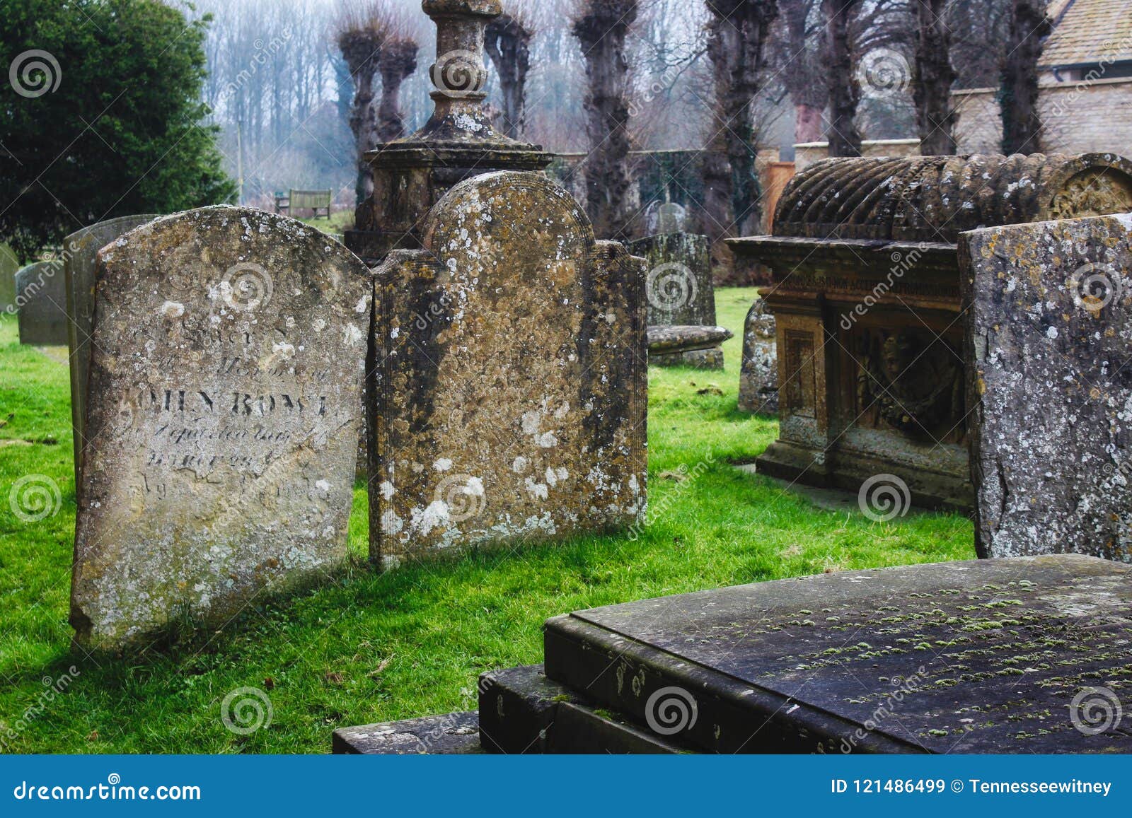 Tombs and Headstones in a Typical English Church Graveyard Stock Image ... Tombs and Headstones in a Typical English Church Graveyard Stock Image ...