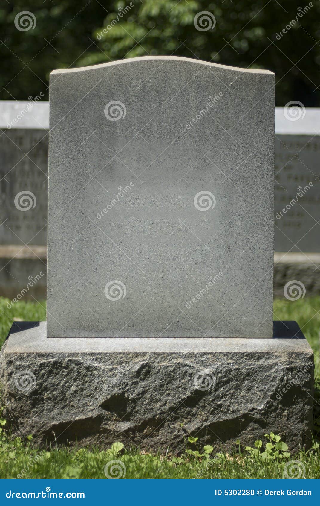 Tombstone 2 stock photo. Image of final, peace, yard, accident - 5302280
