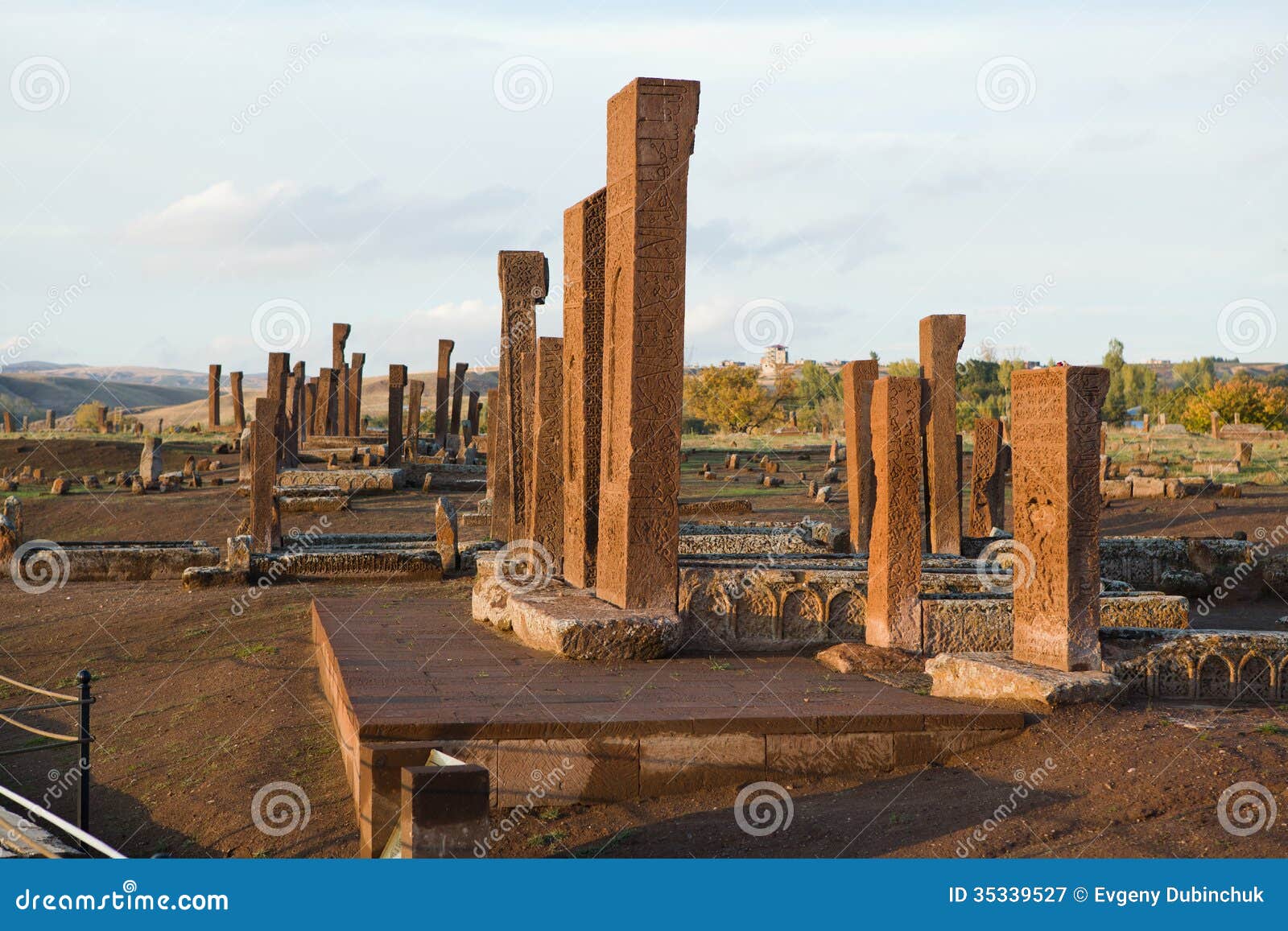 Tombstones of Seljuks in Ahlat Stock Image - Image of stone, seljuk ...
