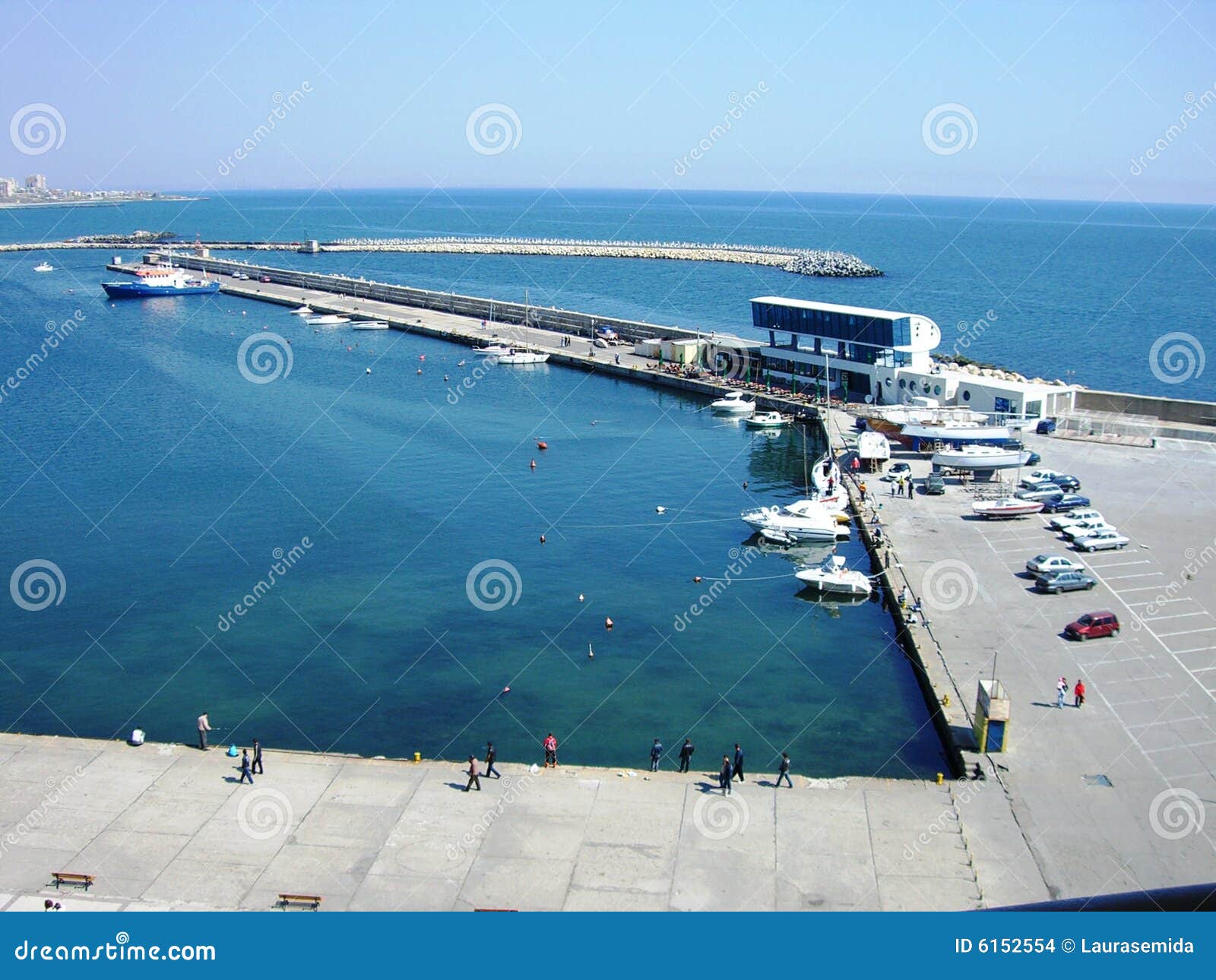 Tomis stock photo. Image of blue, port, romania, constanta - 6152554