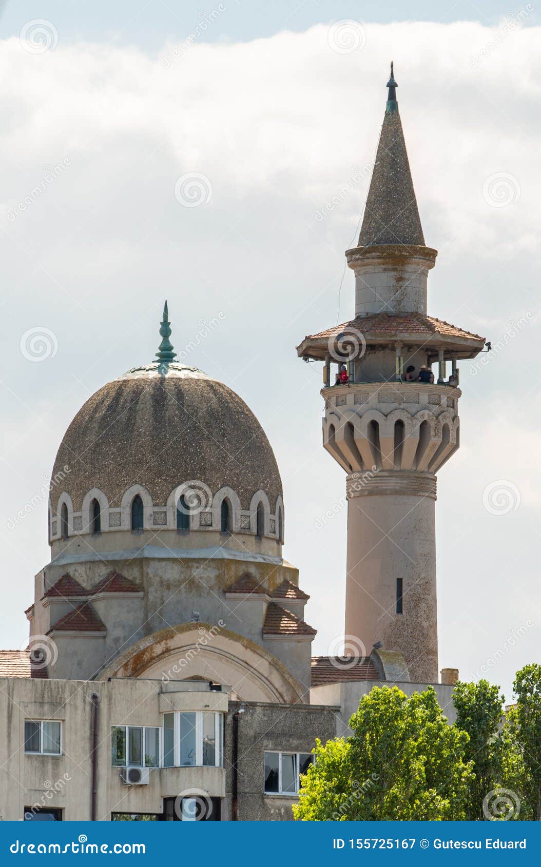 Tomis Port from Constanta Romania , Minaret Stock Image - Image of ...