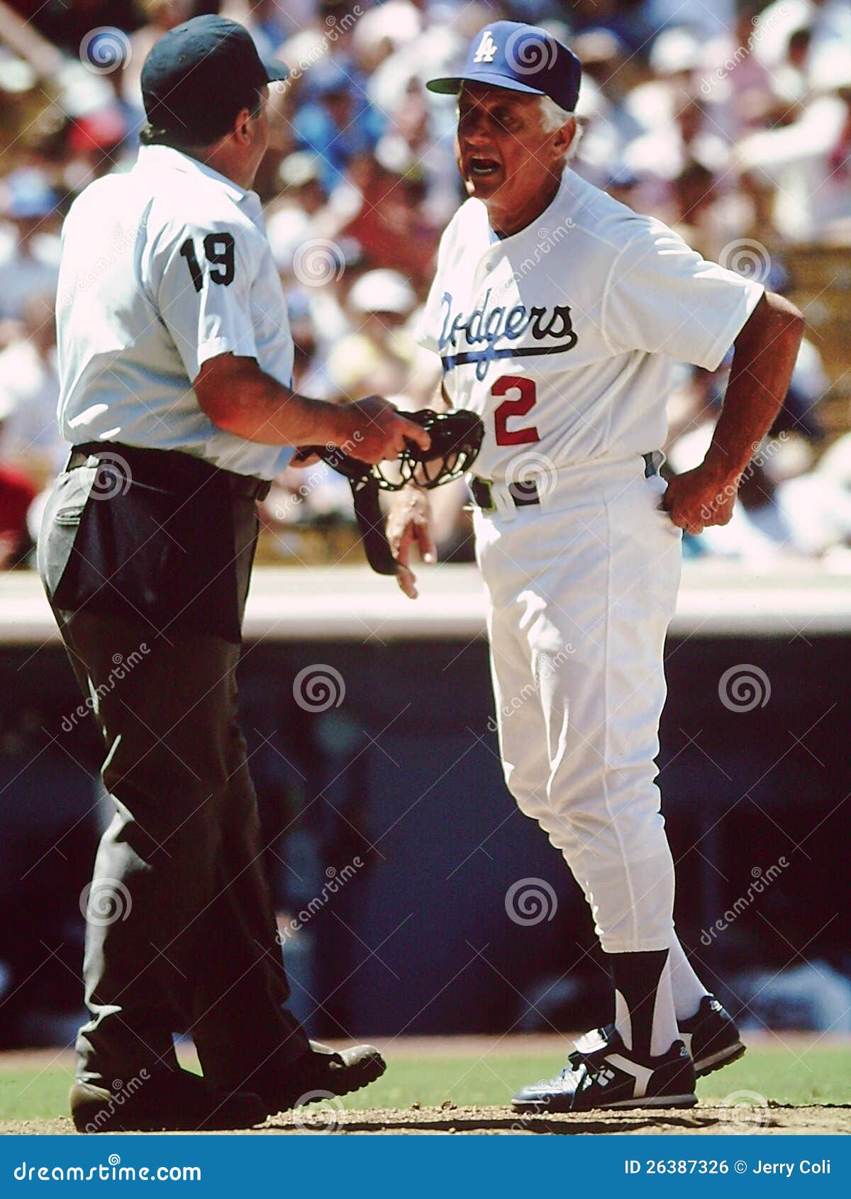 Tommy Lasorda Los Angeles Dodgers Editorial Photo - Image of leader ...