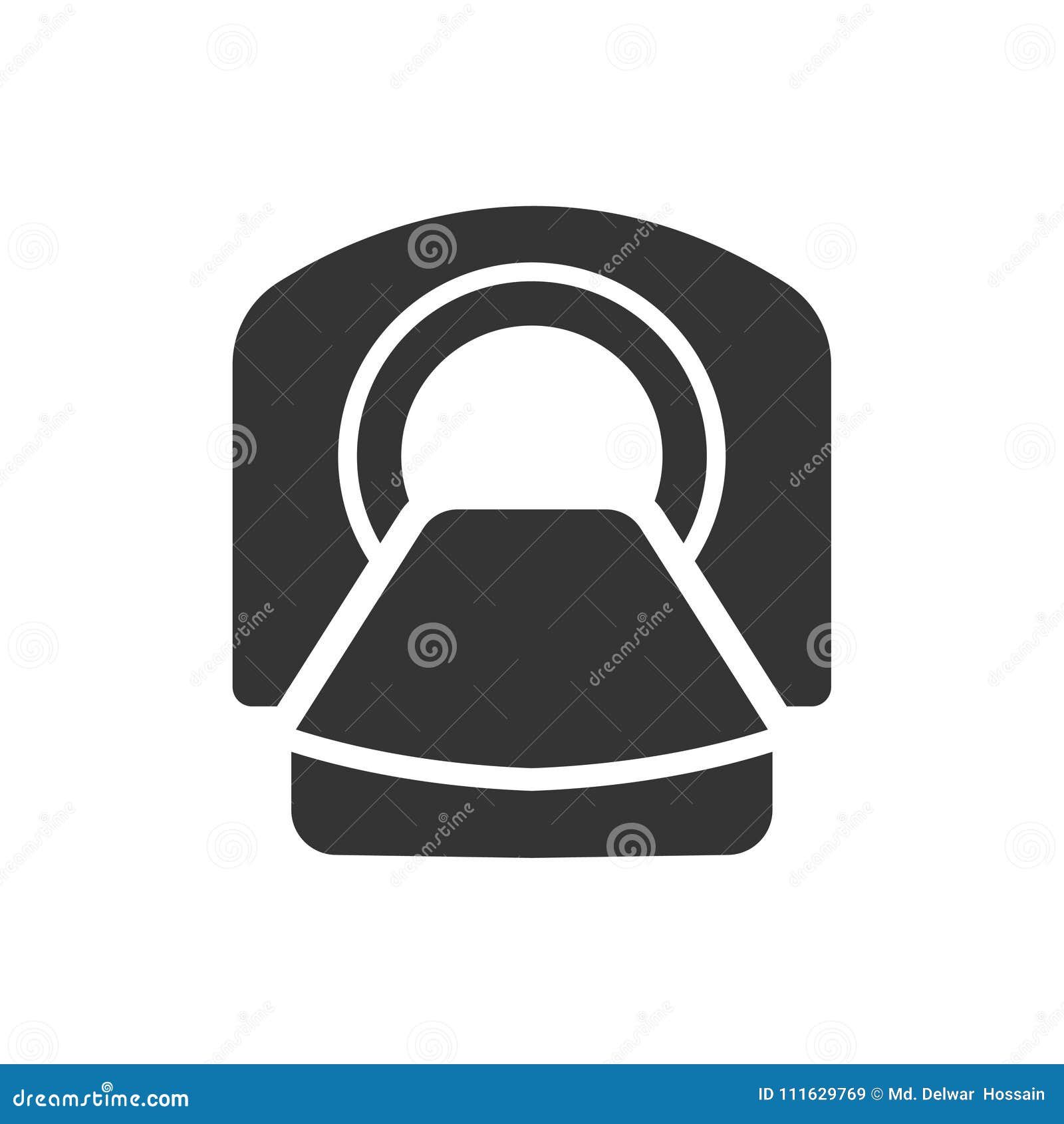 Tomography Icon Vector Sign And Symbol Isolated On White Background ...