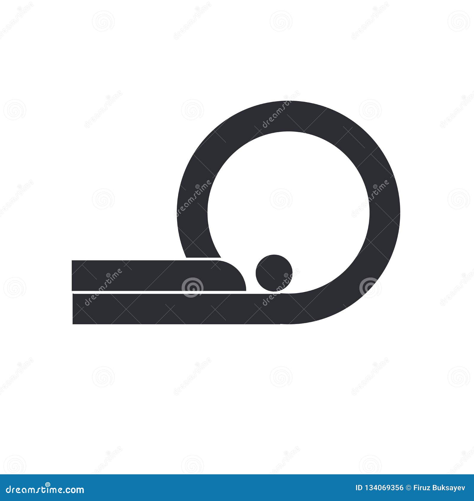 Tomography Icon Vector Sign And Symbol Isolated On White Background ...