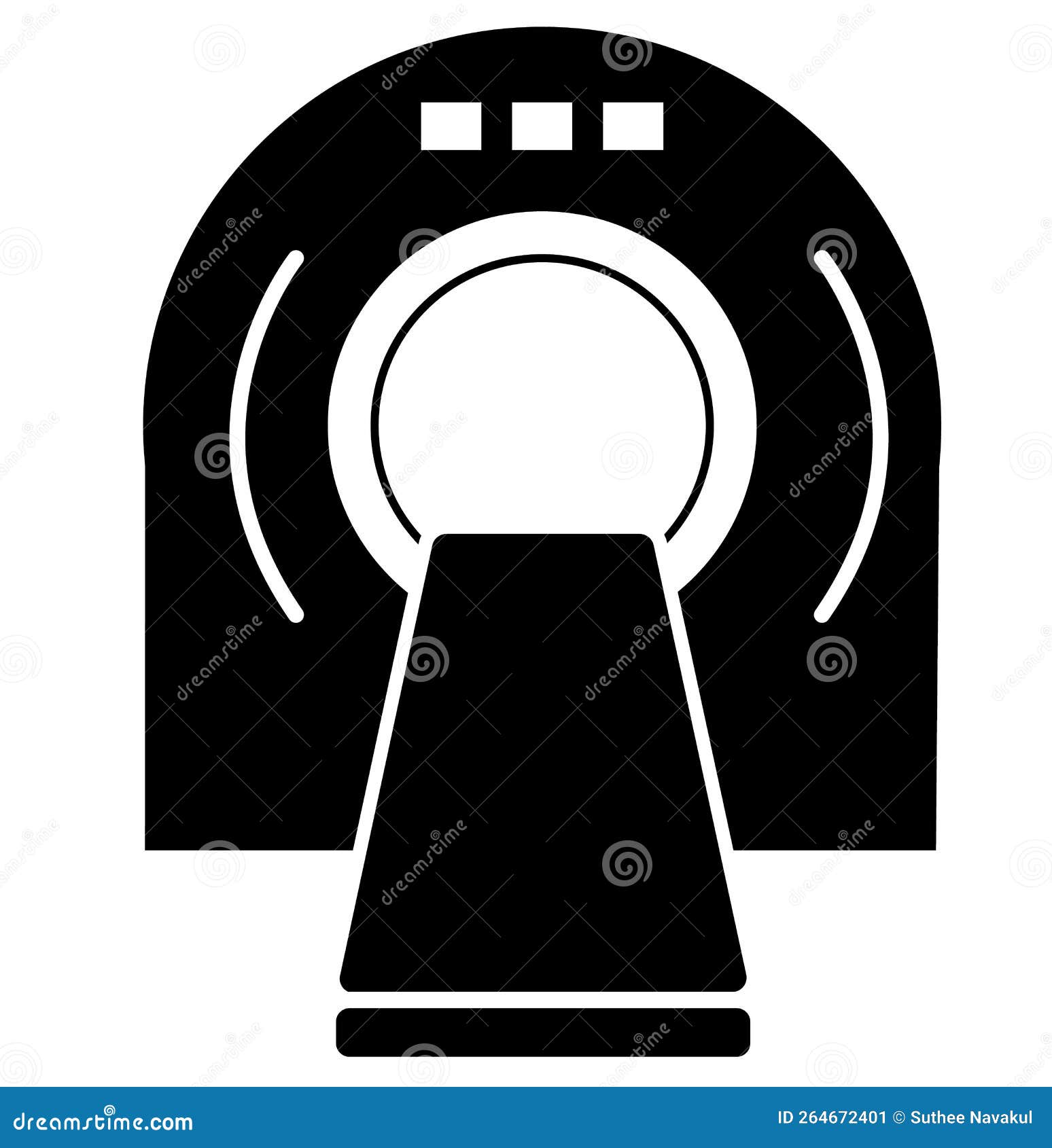 Tomography Icon on White Background. X-ray Electronics Sign. MRI ...