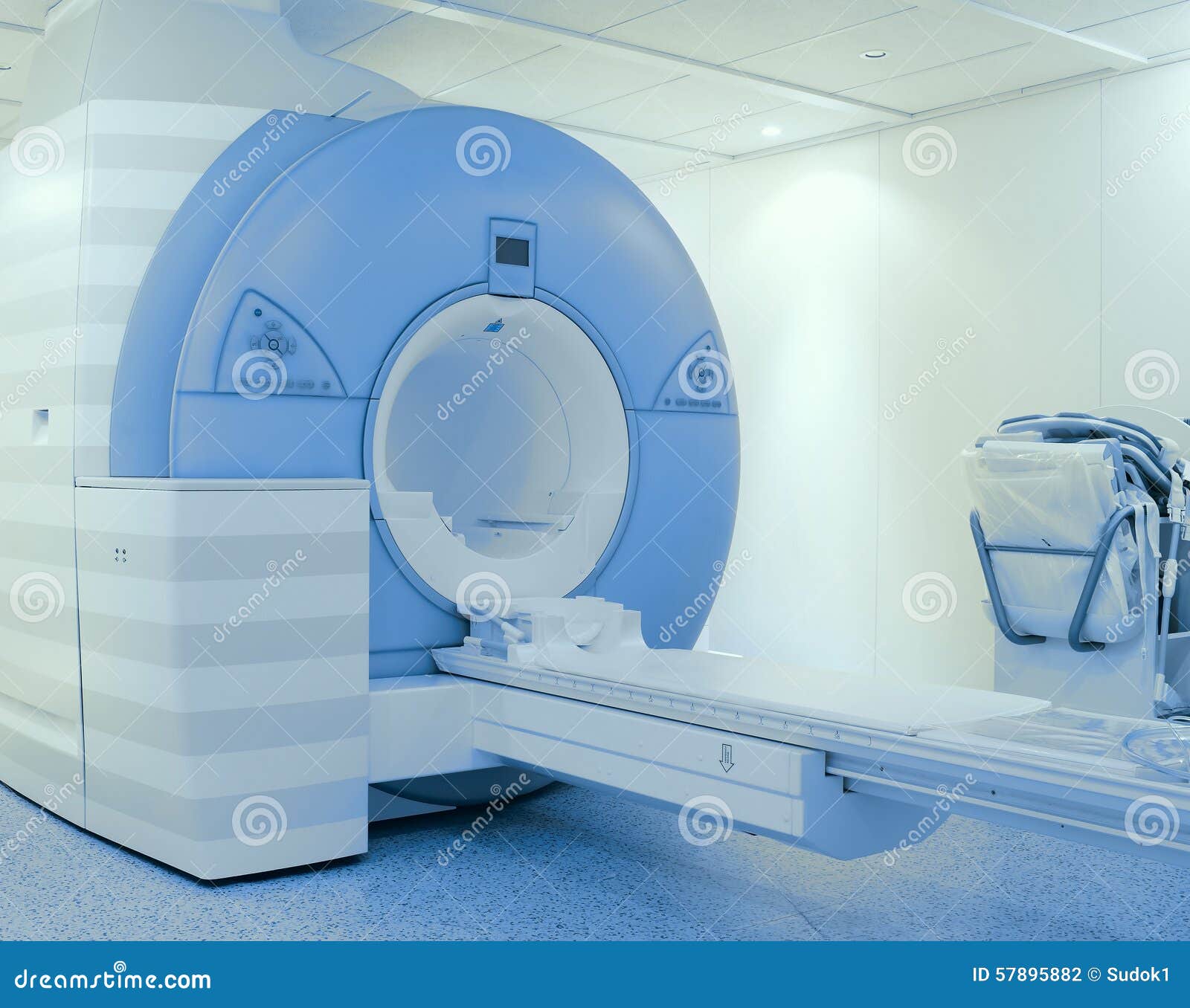 Tomography Scanner in Hospital Stock Photo - Image of annual, concept ...
