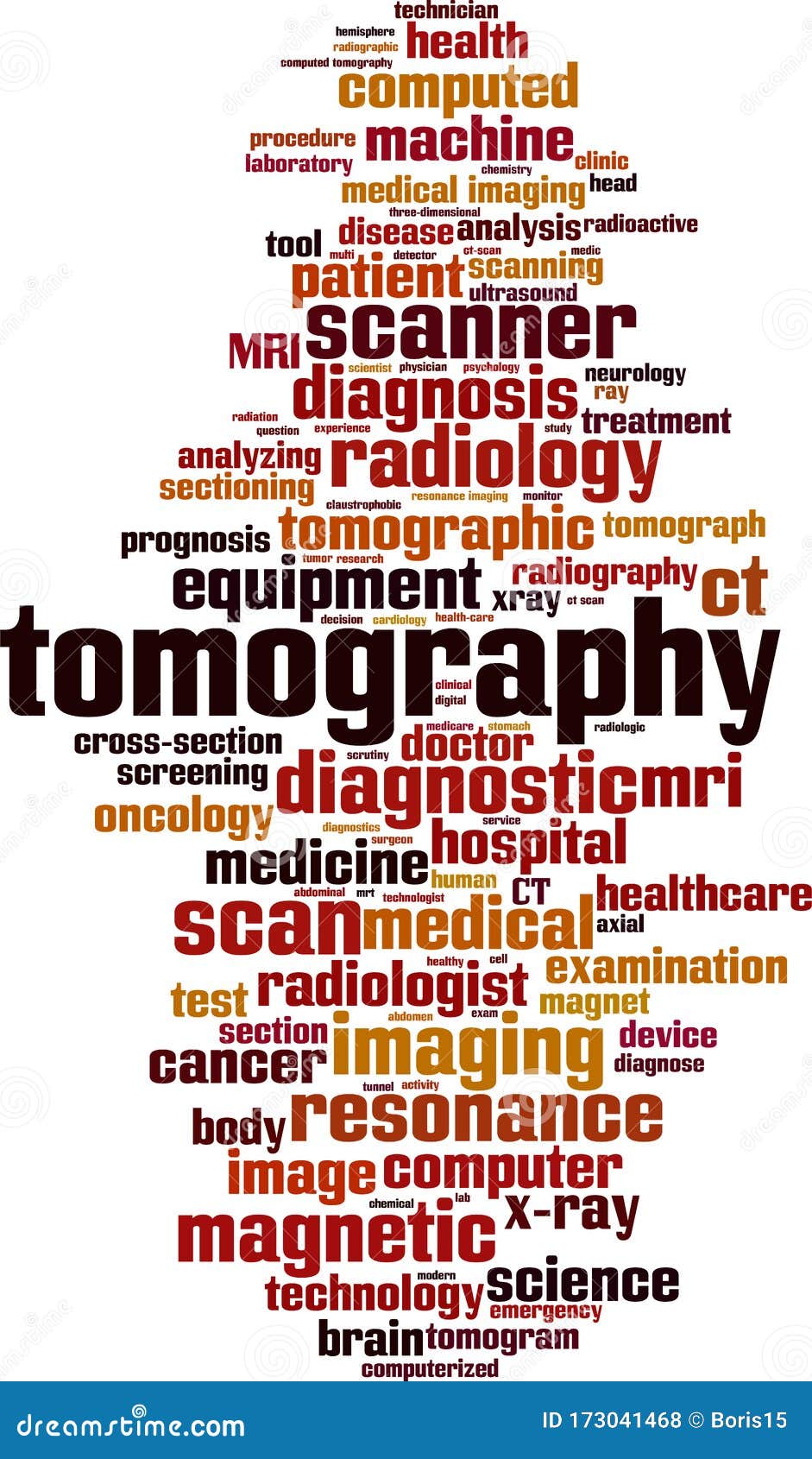 Tomography word cloud stock vector. Illustration of analyzing - 173041468