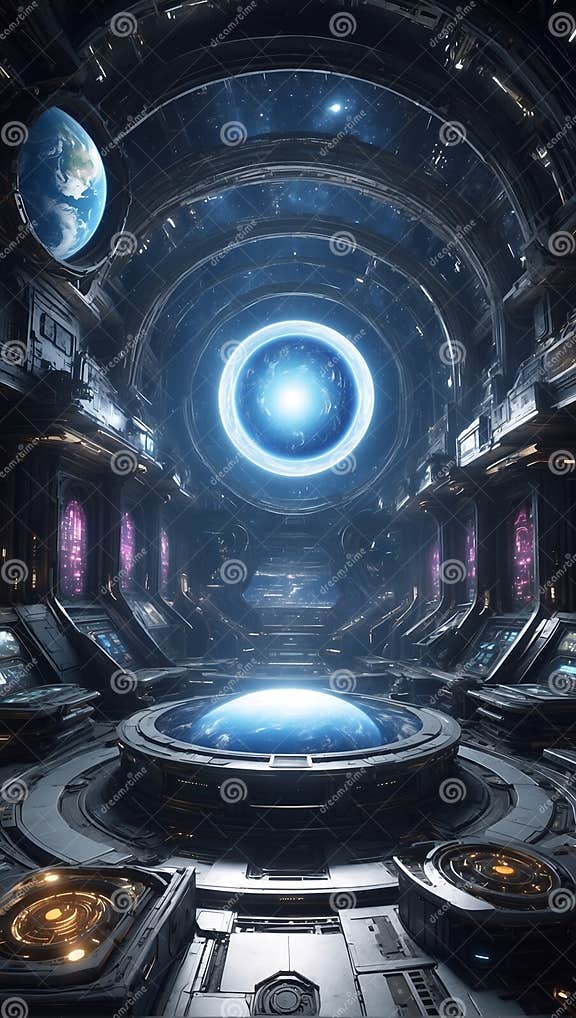 Tomorrow S Digital Frontier: QuantumQuotient S Odyssey Unleashed. AI Generate Stock Illustration ...