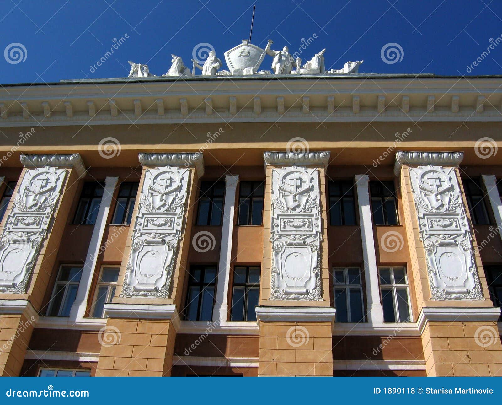 Tomsk architecture stock photo. Image of siberian, building - 1890118