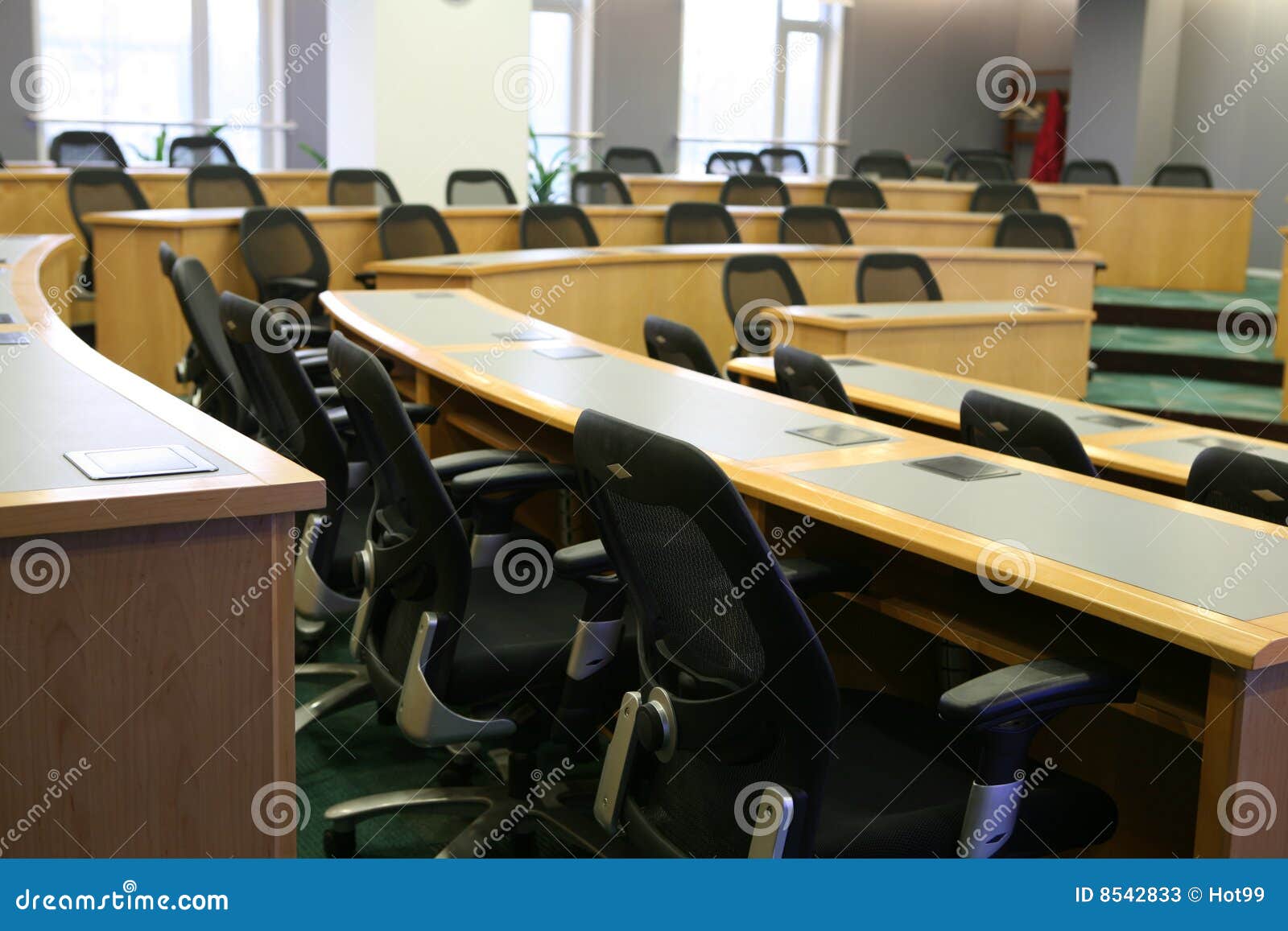 Tomt klassrum fotografering för bildbyråer. Bild av afton - 8542833