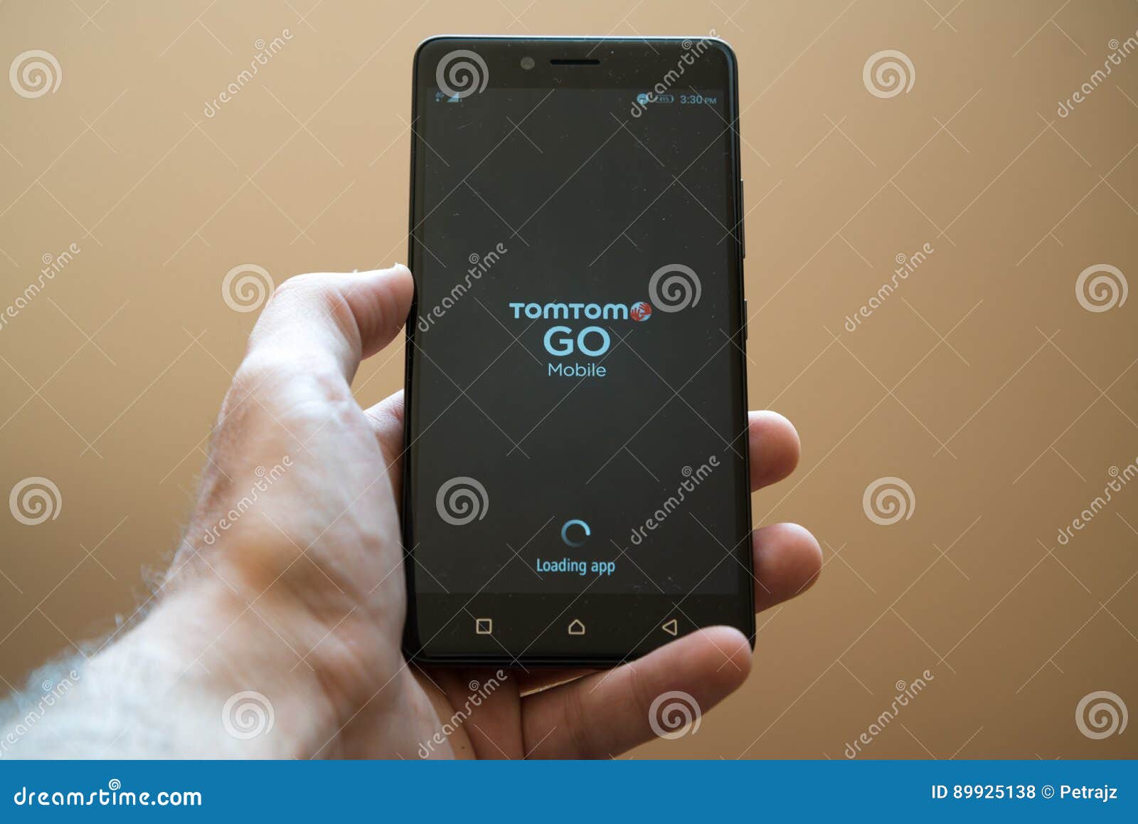 TomTom Go editorial stock photo. Image of application - 89925138