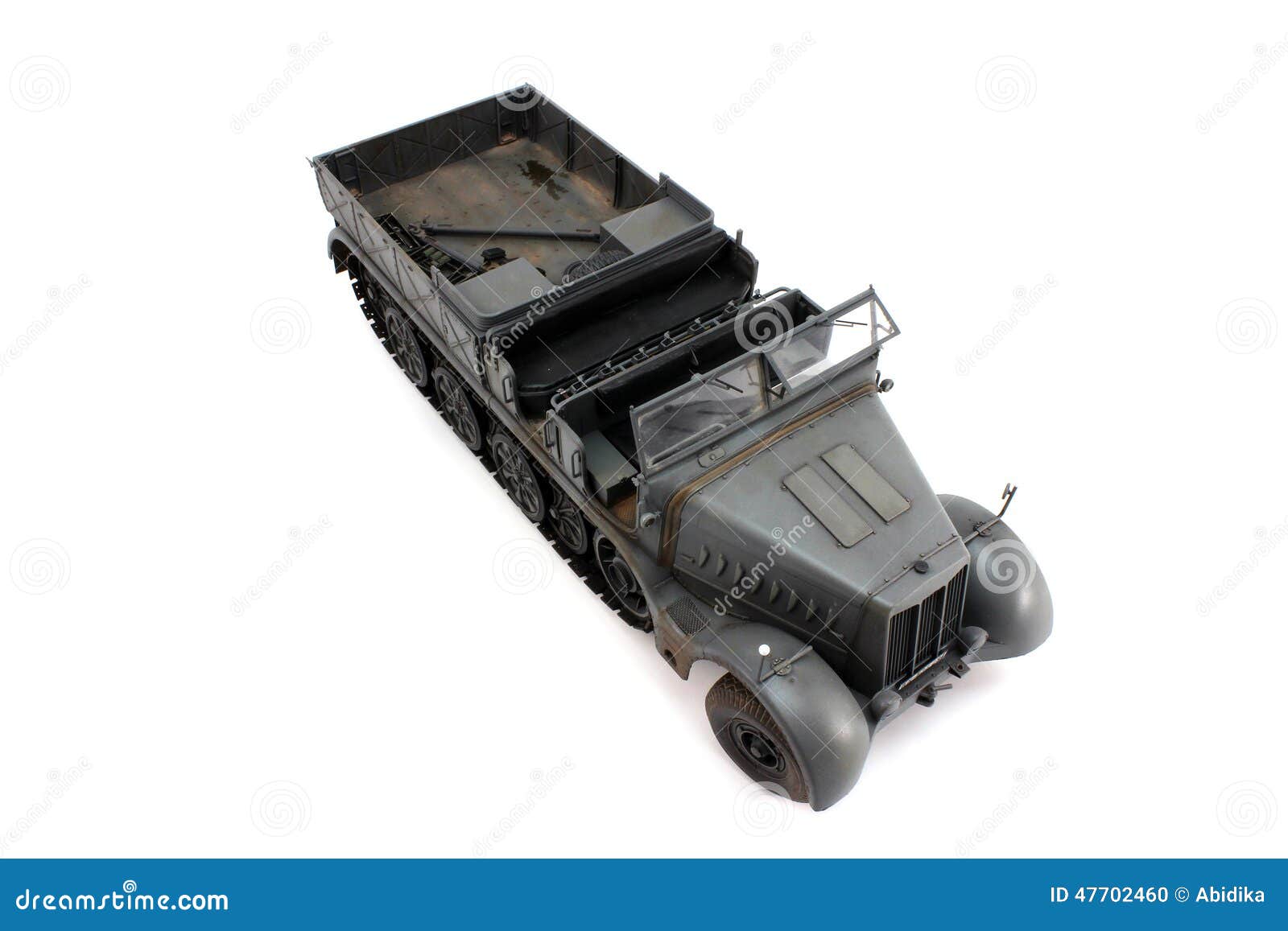 18-ton German Half-track Model Stock Photo - Image of hobby, famo: 47702460