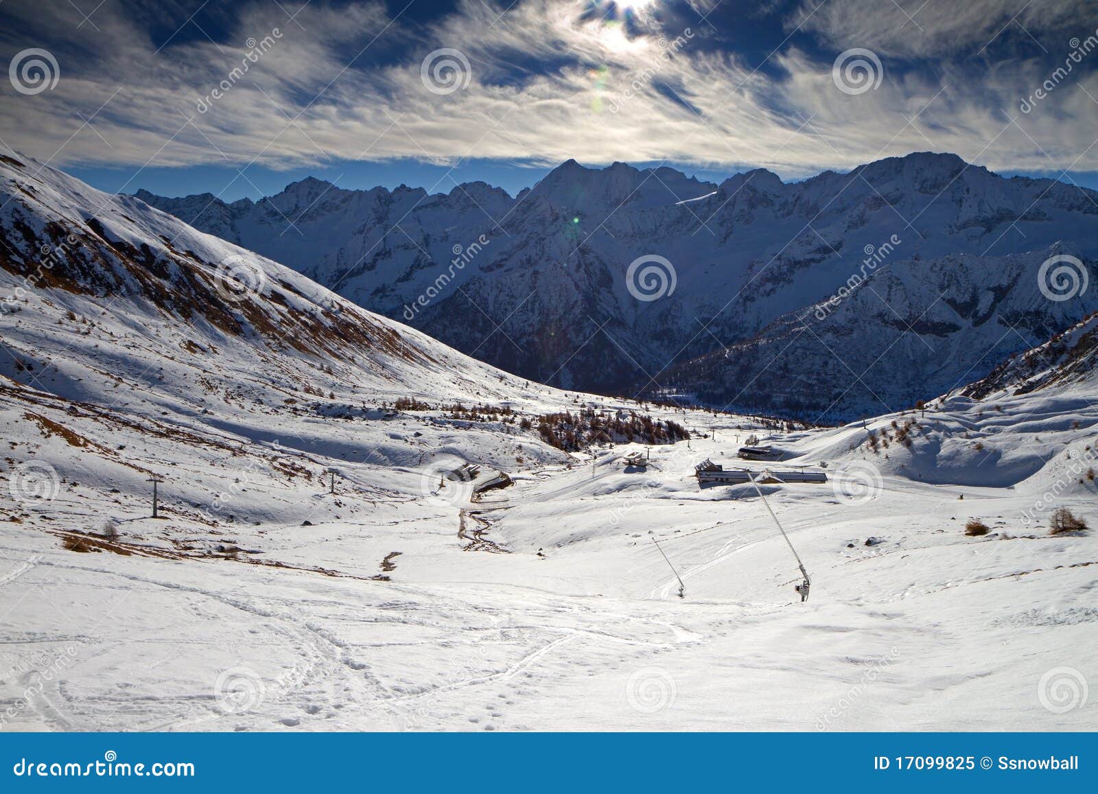 Tonale Pass stock image. Image of ruin, peak, rock, glacier - 17099825