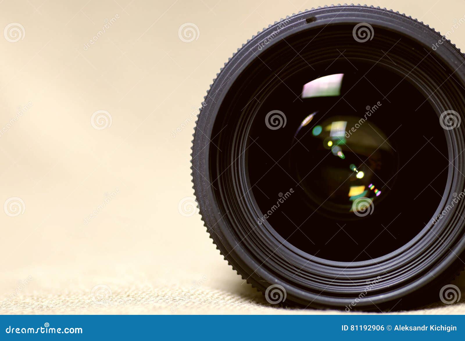 Toned Monochrome Background of Lens Flare Object Stock Photo - Image of ...