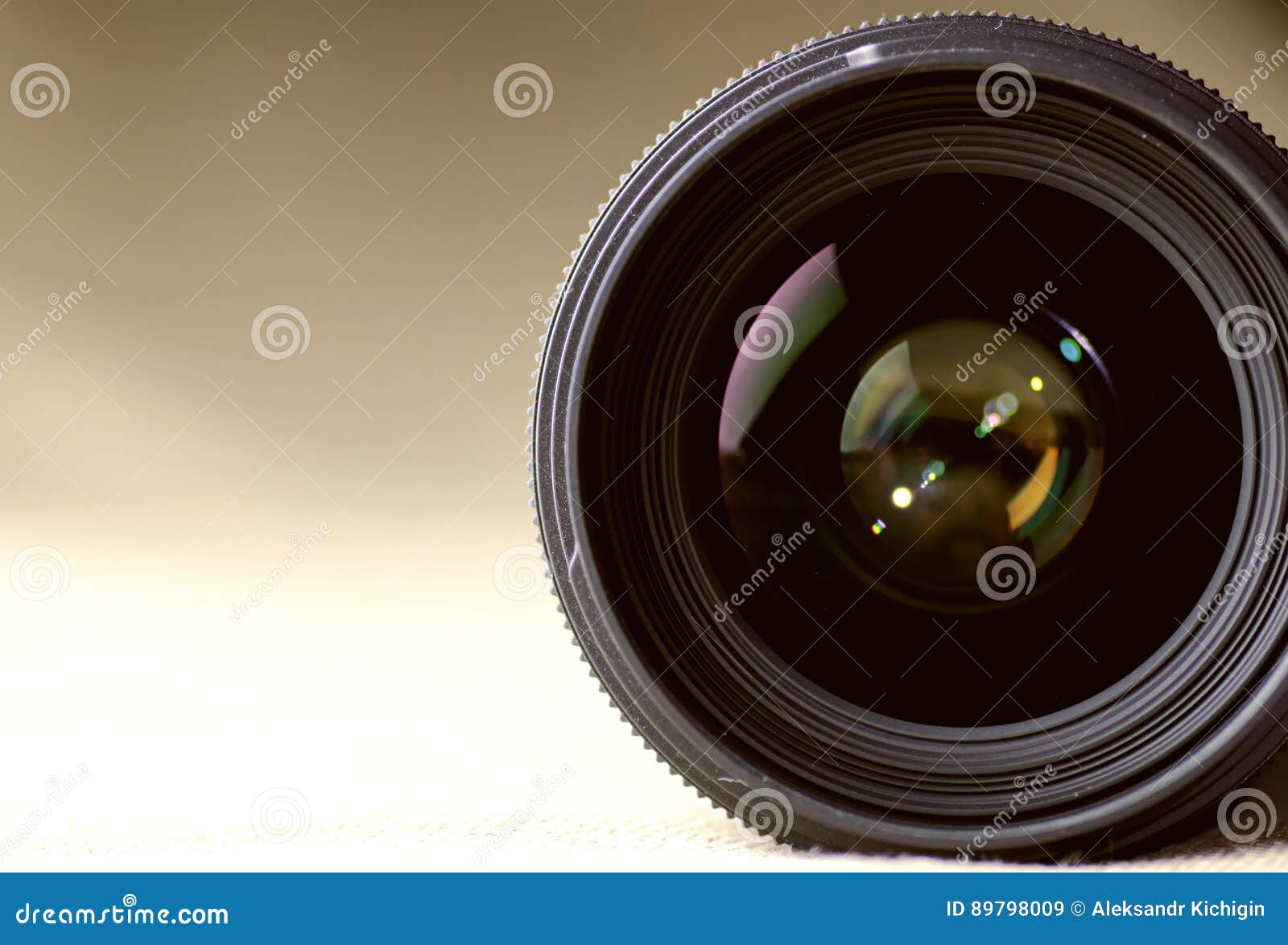 Toned Monochrome Background of Lens Flare Object Stock Image - Image of ...