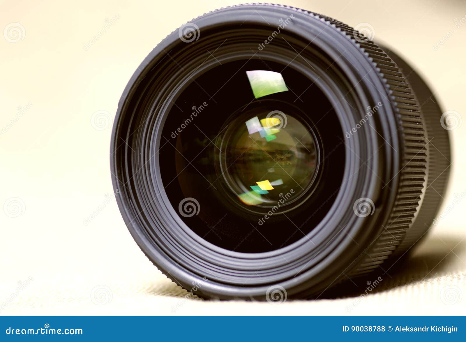 Toned Monochrome Background of Lens Flare Object Stock Photo - Image of ...