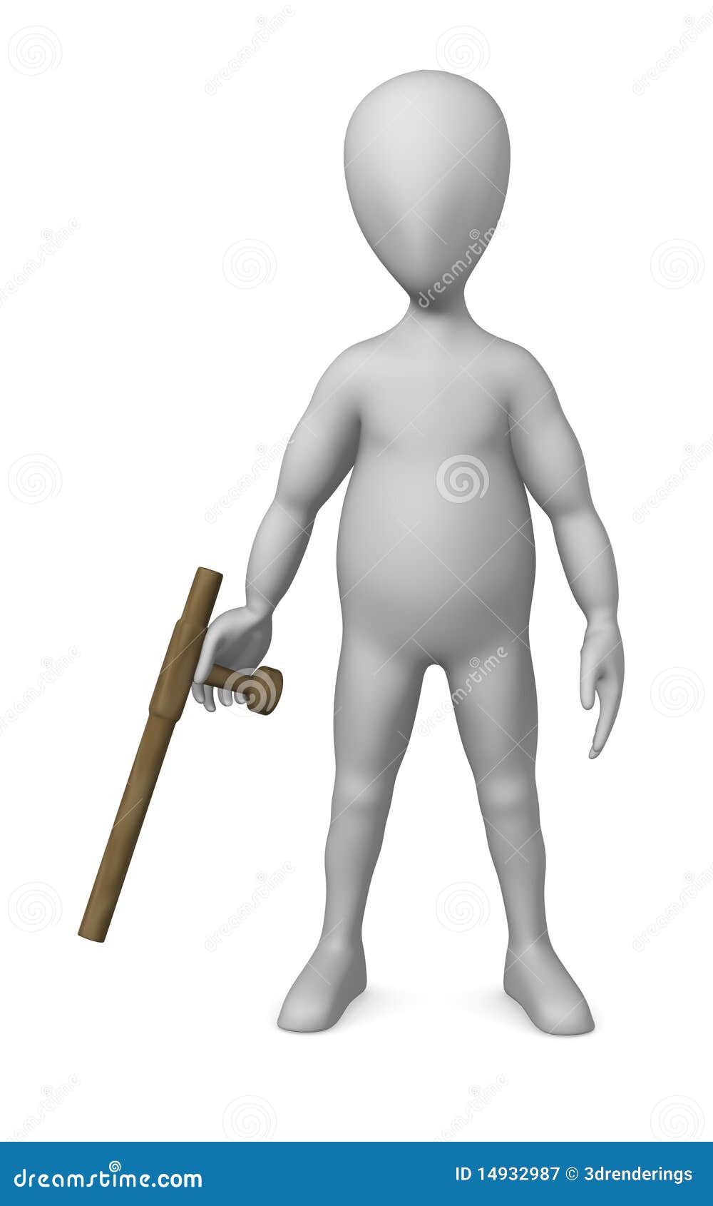 Tonfa stock illustration. Illustration of katana, japanese - 14932987