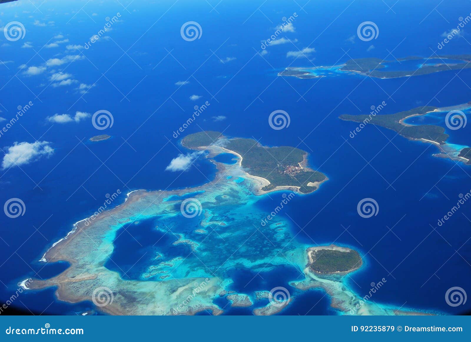 Tonga from the air stock image. Image of polynesian, vision - 92235879