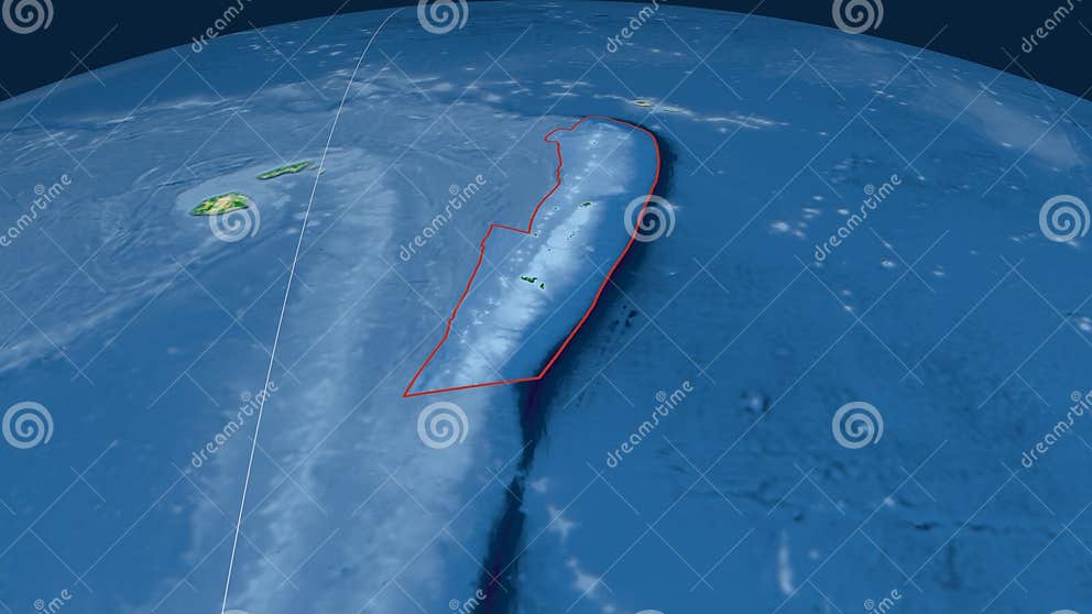 Tonga Plate Outlined - Physical Stock Illustration - Illustration of ...
