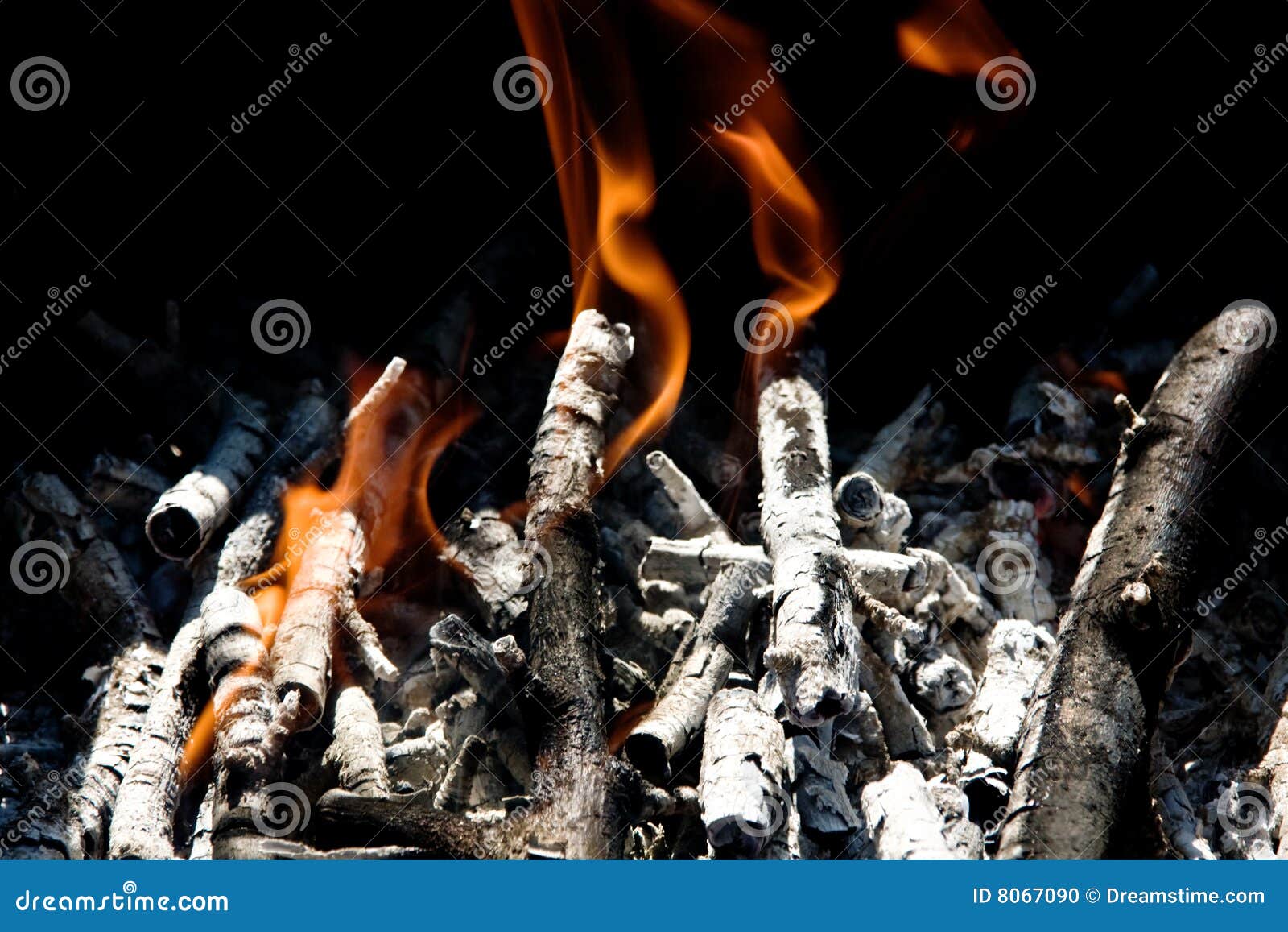 Tongues of flame 2 stock photo. Image of flammable, temperature - 8067090