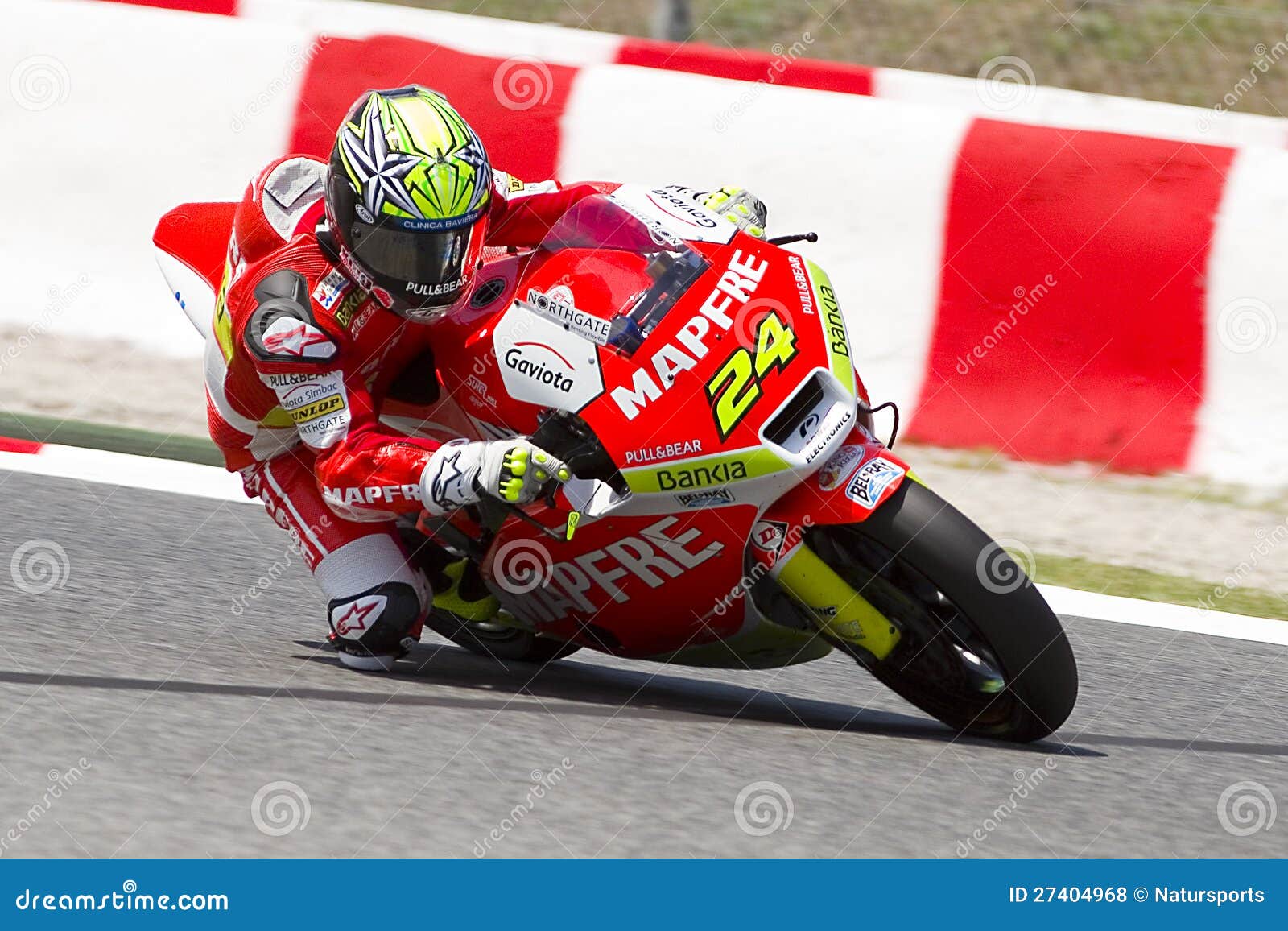 Toni Elias racing Moto2 editorial stock photo. Image of championship ...