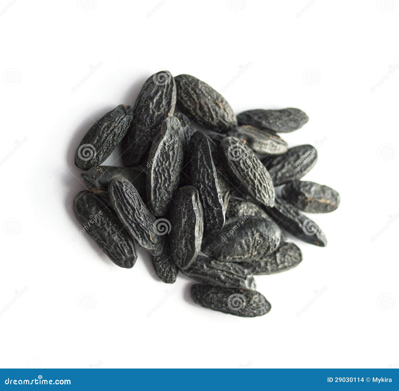 Tonka Beans Isolated on White Stock Photo - Image of isolated, cumaru ...