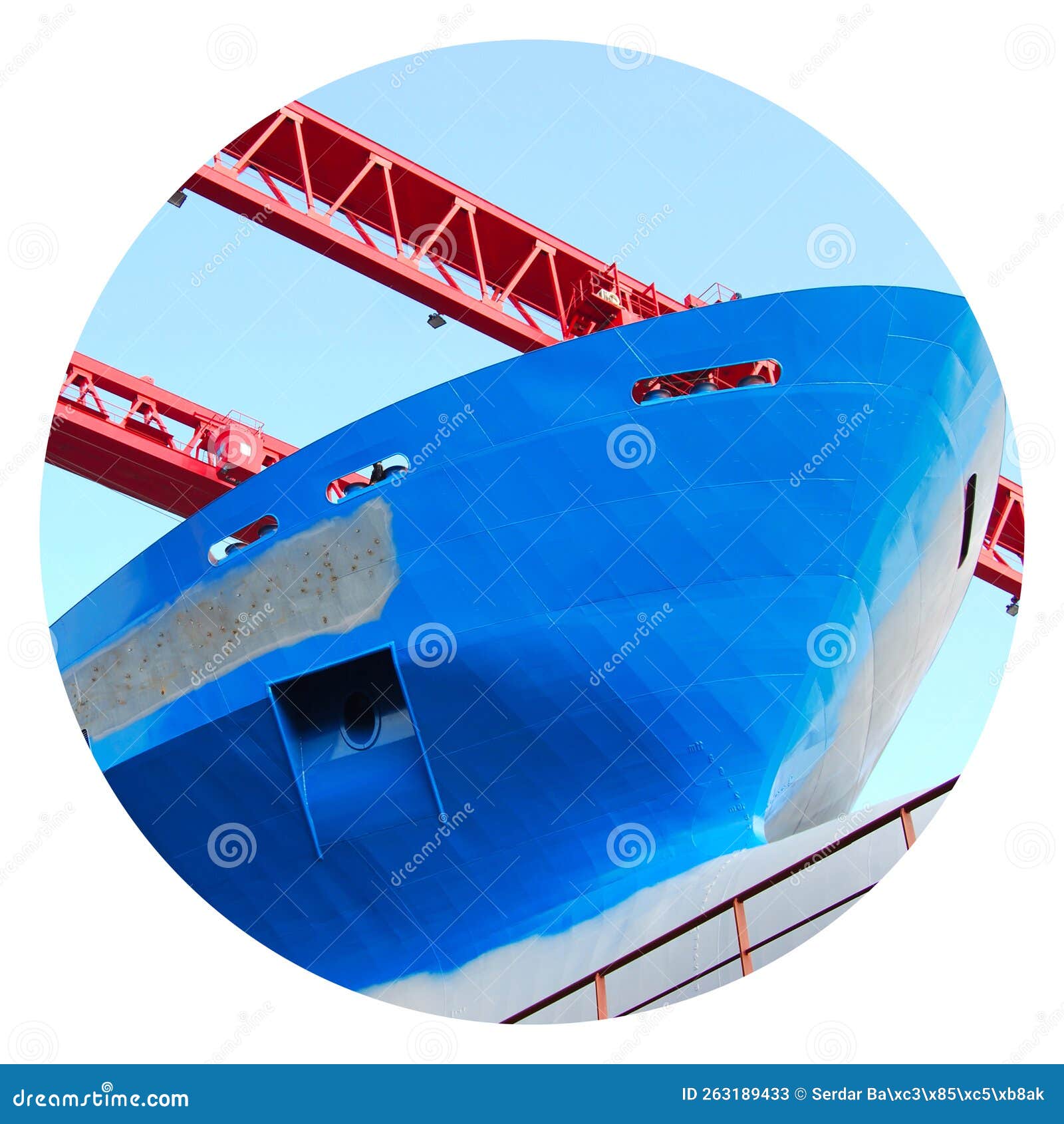 Tonnage Steel Ship is Under Construction in Shipyard, Shipbuilding ...