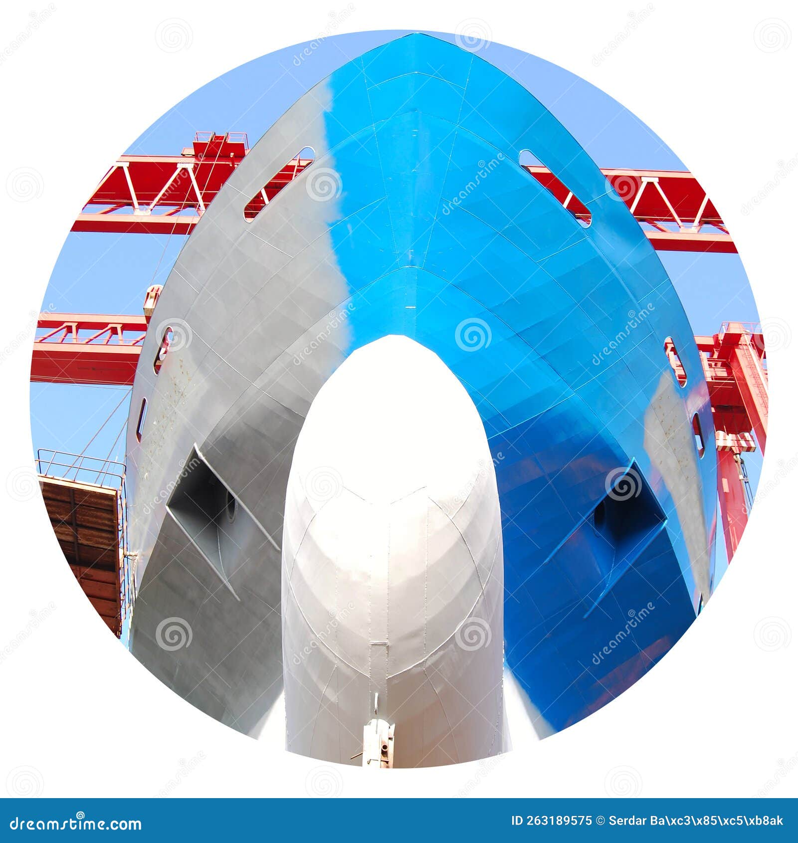 Tonnage Steel Ship is Under Construction in Shipyard, Shipbuilding ...