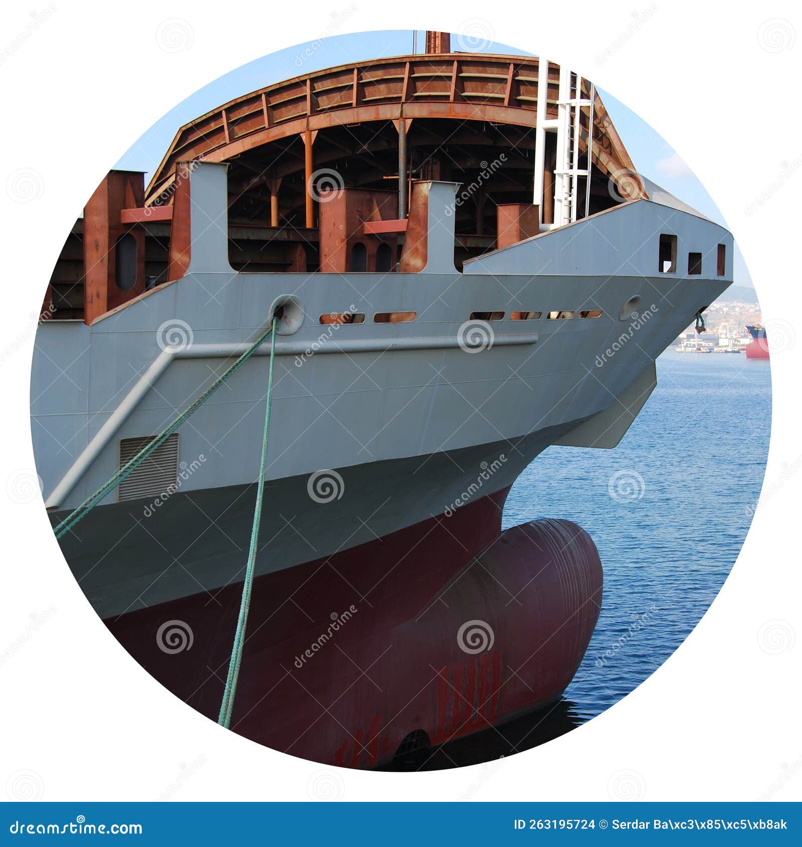 Tonnage Steel Ship is Under Construction in Shipyard, Shipbuilding ...