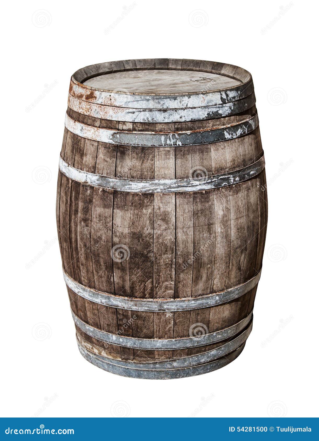 Tonneau De Chêne De Vintage Photo stock - Image du rhum, fond: 54281500