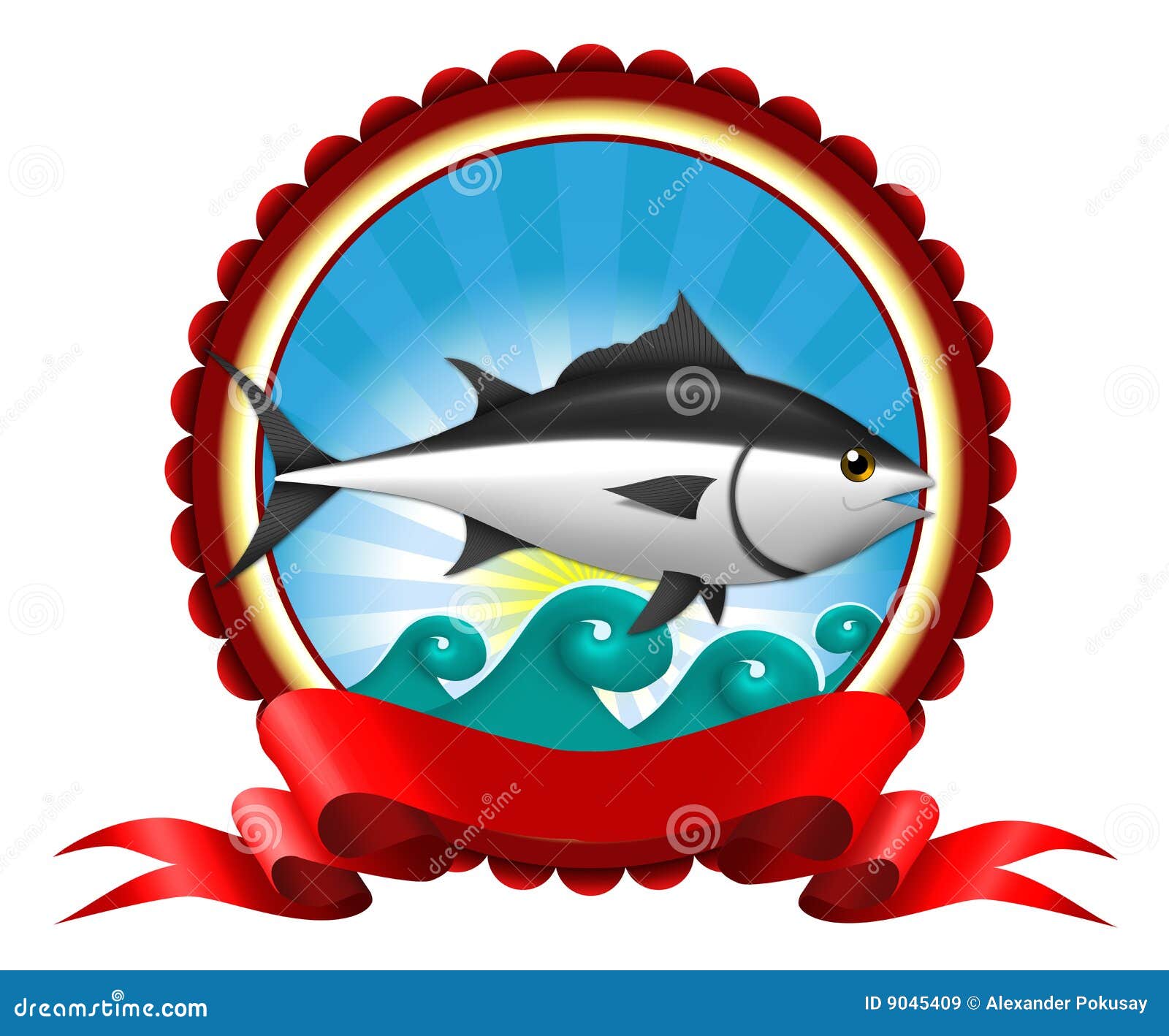 Tonni illustrazione di stock. Illustrazione di squisito - 9045409